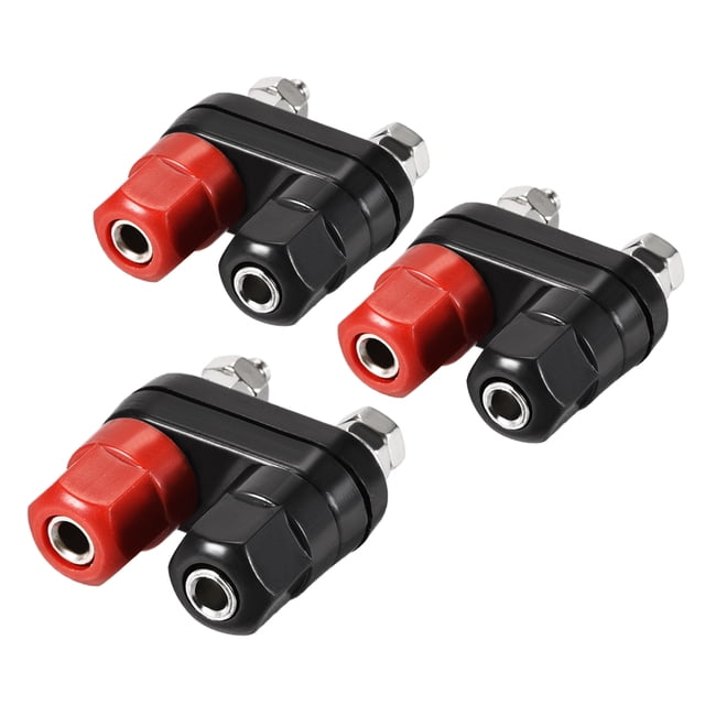 Uxcell Dual Binding Post Terminal, M5 Thread Power Amplifier Connector ...