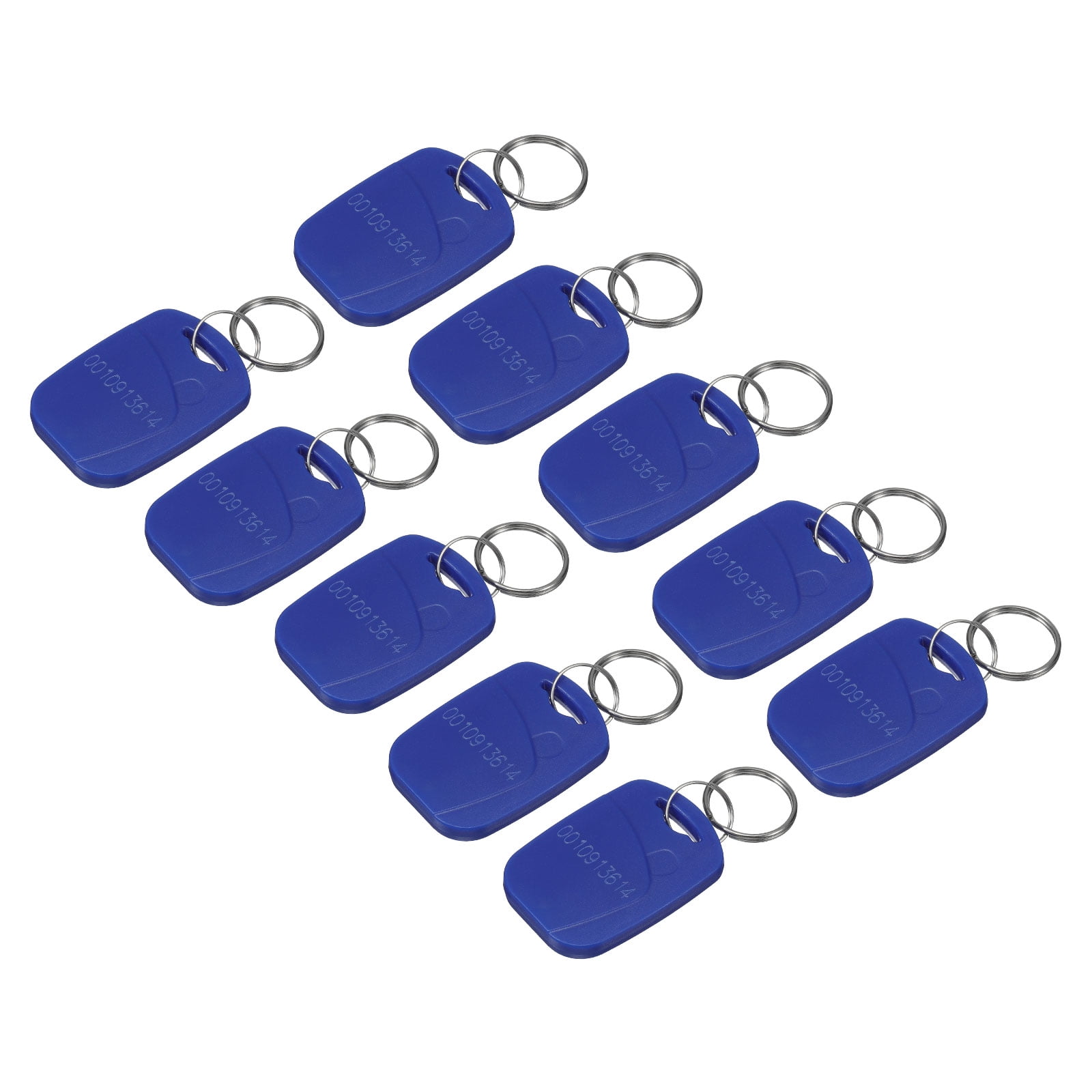 Uxcell Dual Frequency Read Only Proximity IC/ID Fobs Tag Blue 12 Pack ...
