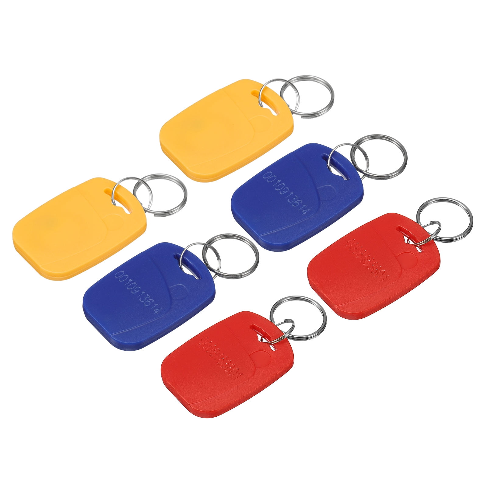 Uxcell Dual Frequency Read Only RFID Proximity IC/ID Key Fobs Tag 3 ...