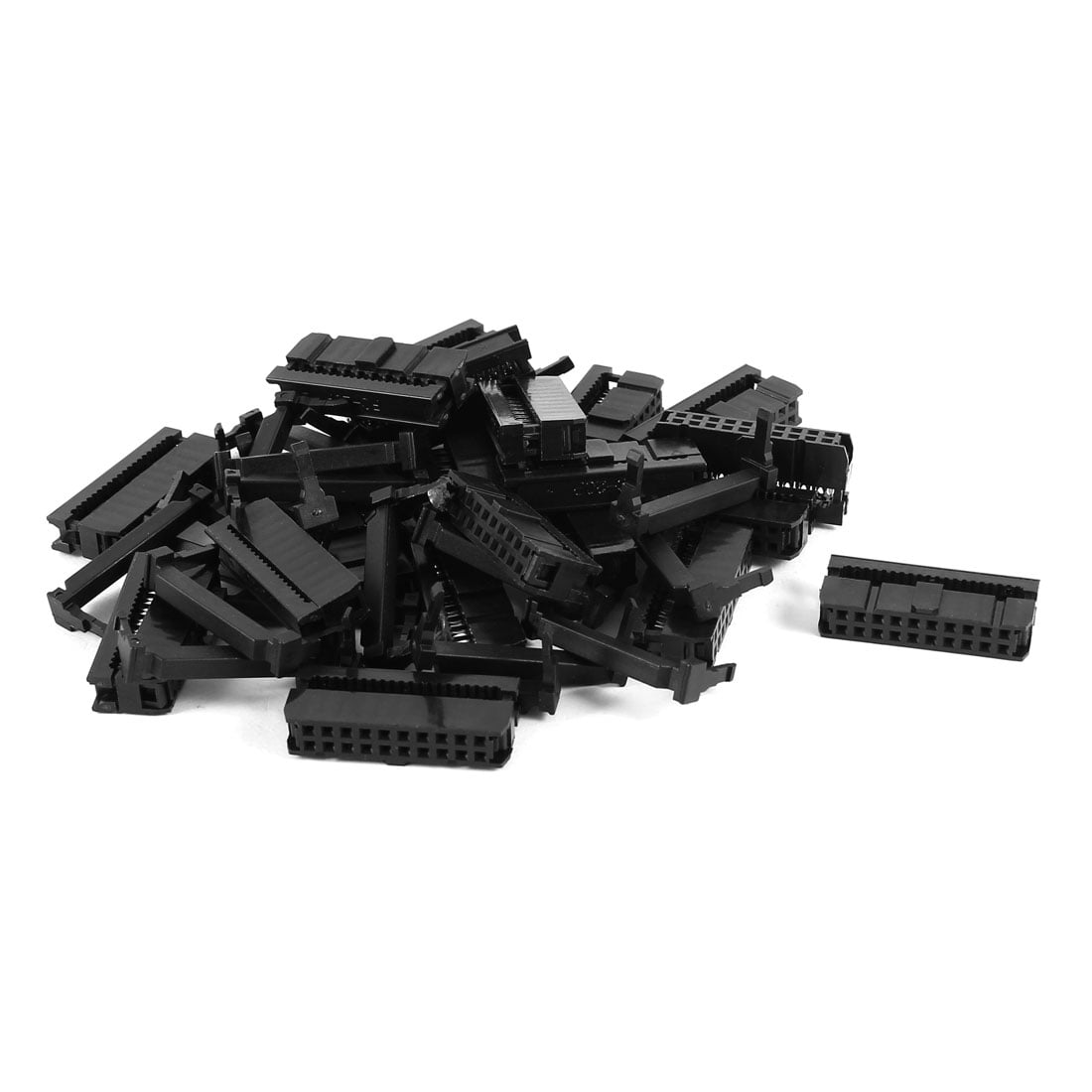 Uxcell Dual Row IDC Connector FC-20P 20Pin Female Header 0.1" 20 Set - Walmart.com