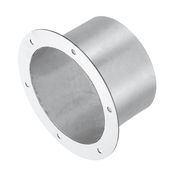 Uxcell Duct Connector Flange (5.9", Silver) - Galvanised Steel Round ...