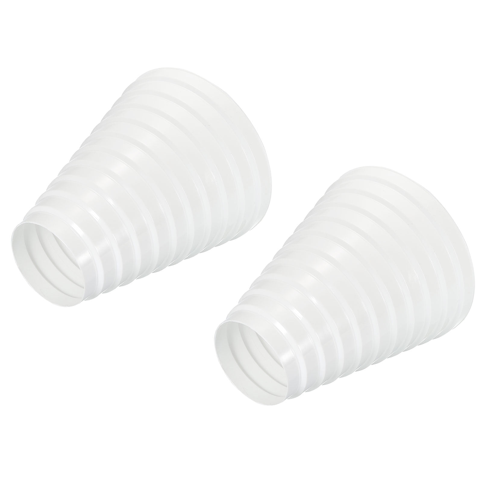 Uxcell Duct Inline Reducer 4 - 7.87" Plastic Duct Adapter Increaser ...