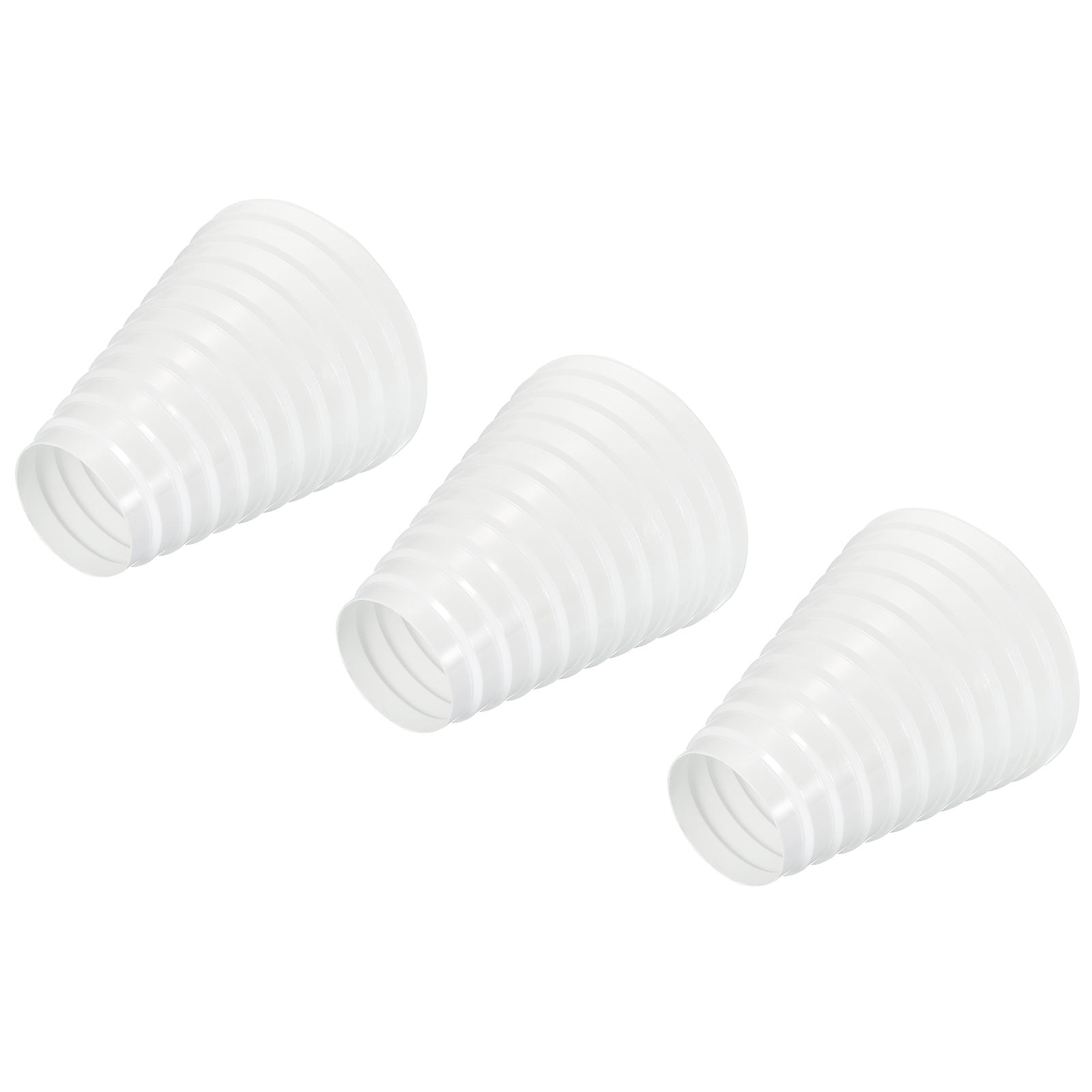 Uxcell Duct Inline Reducer 4 - 7.87" Plastic Duct Adapter Increaser ...