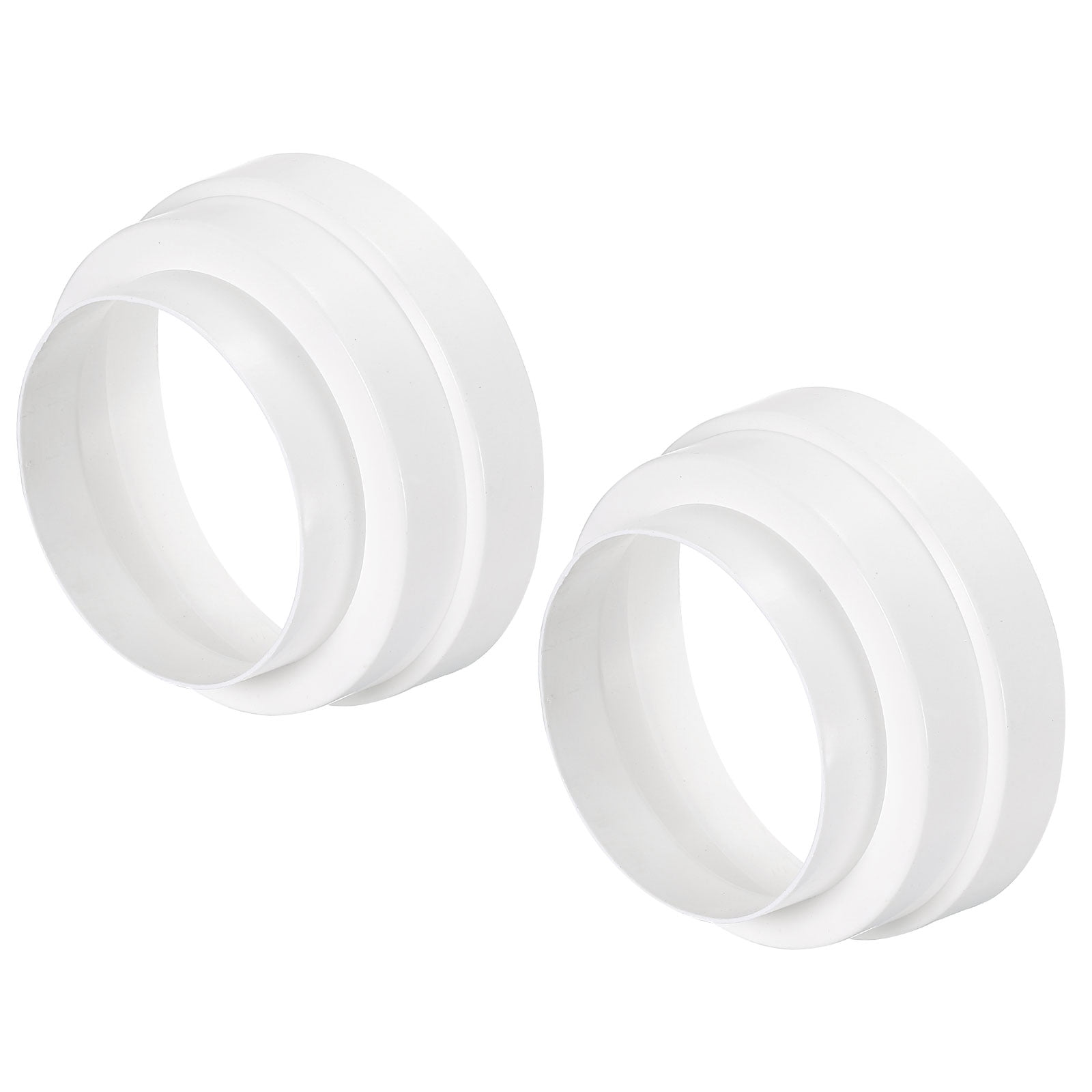Uxcell Duct Inline Reducer 4.72 - 6.3" Plastic Duct Adapter Increaser ...
