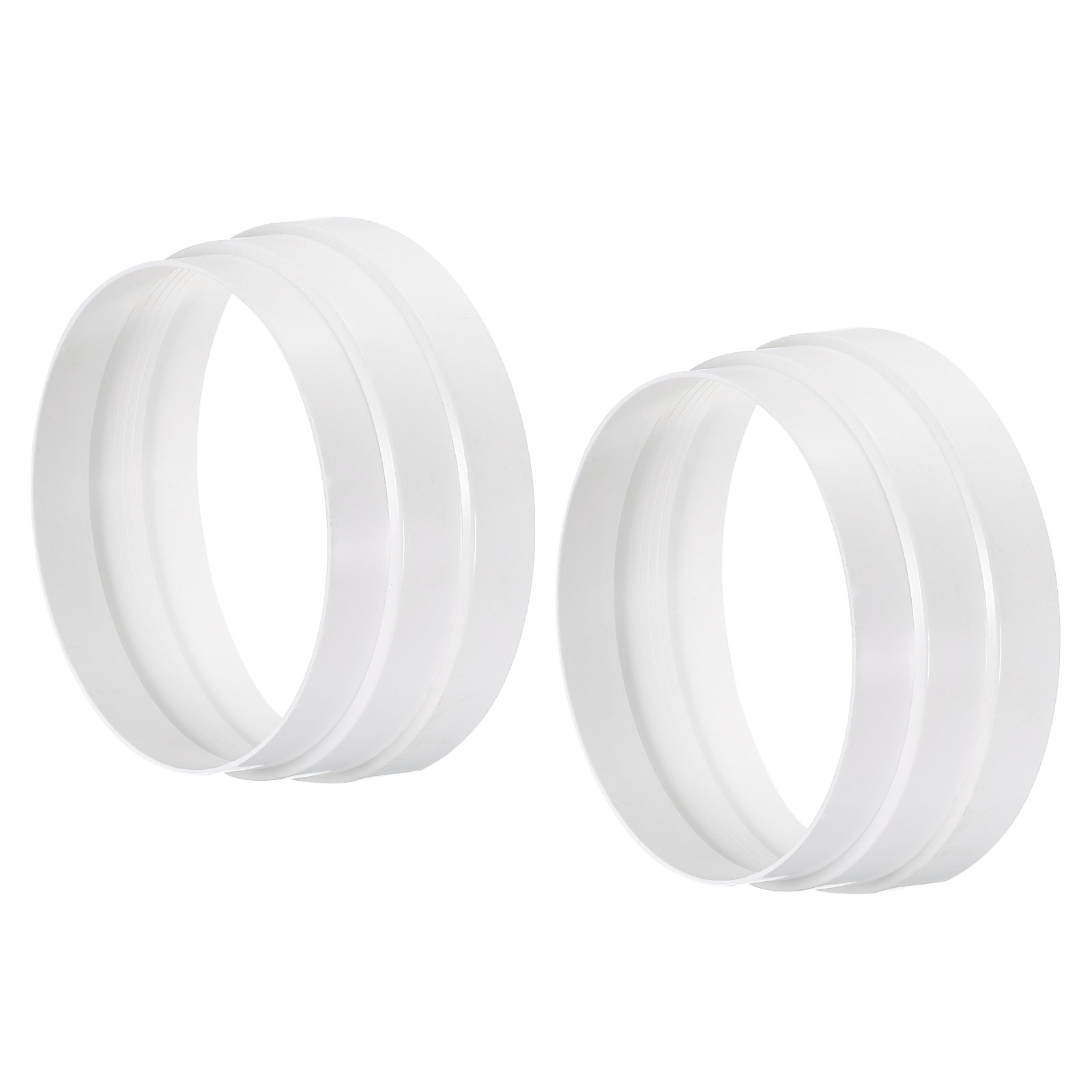 Uxcell Duct Inline Reducer 7 - 7.87" Plastic Duct Adapter Increaser ...