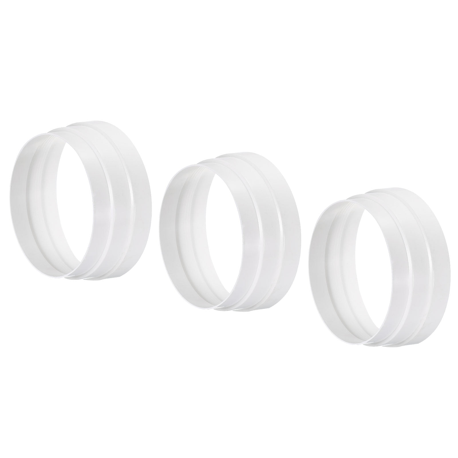 Uxcell Duct Inline Reducer 7 - 7.87" Plastic Duct Adapter Increaser ...