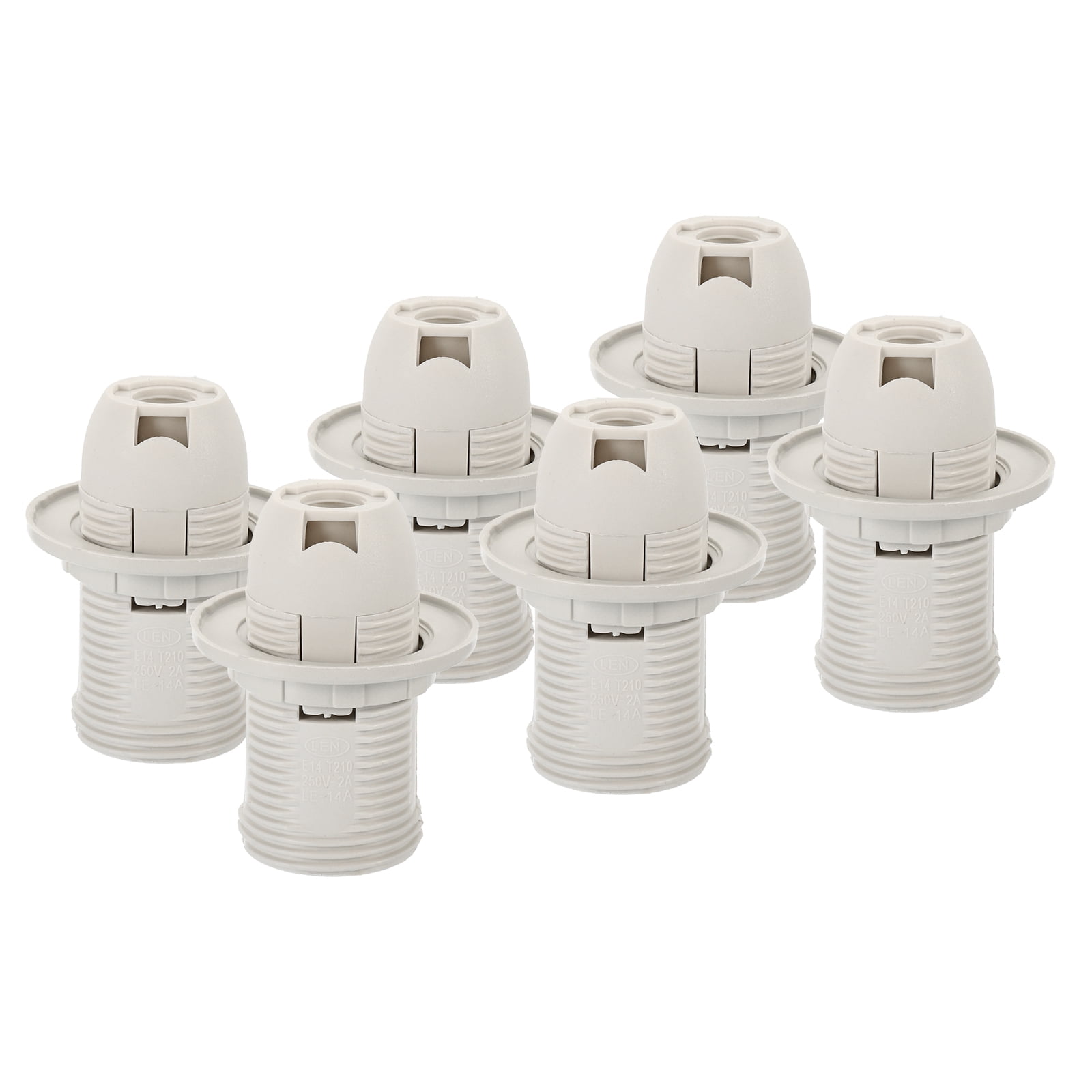 Uxcell Threaded Light Socket Base 250V E14 56x28mm Screw Thread 40mm ...