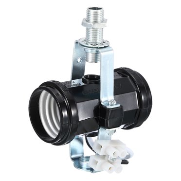 Uxcell E14 to E12 Light Socket Adapter Converter Bulb Base Lamp Holder ...