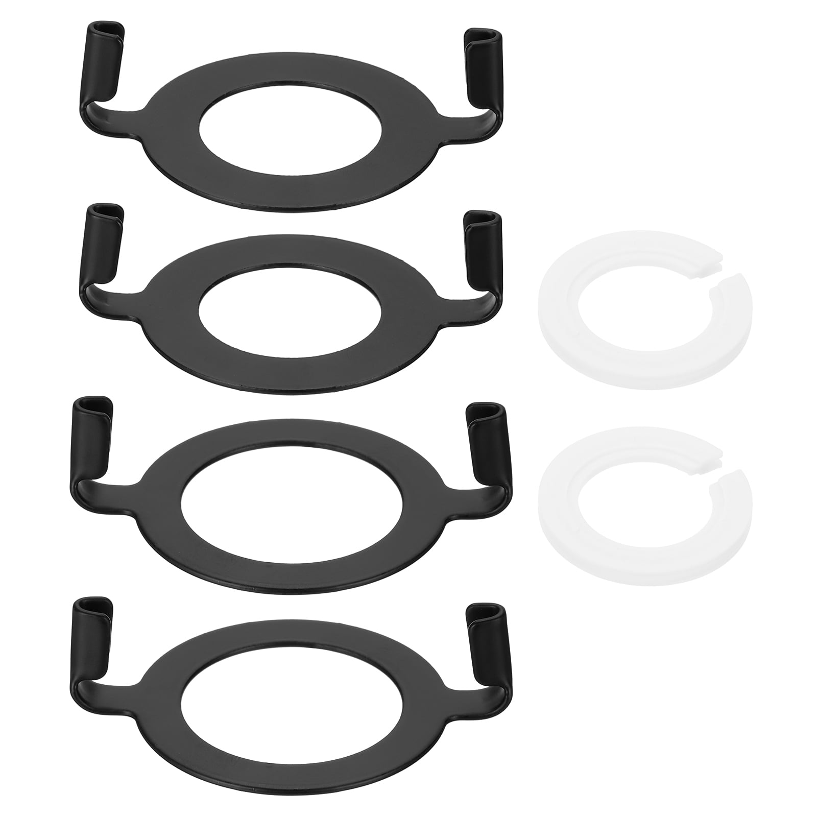 Uxcell E27 E26 Lamp Harp Saddle Base 2 Set 1.7"/1.4" (42mm/36mm) Lamp ...