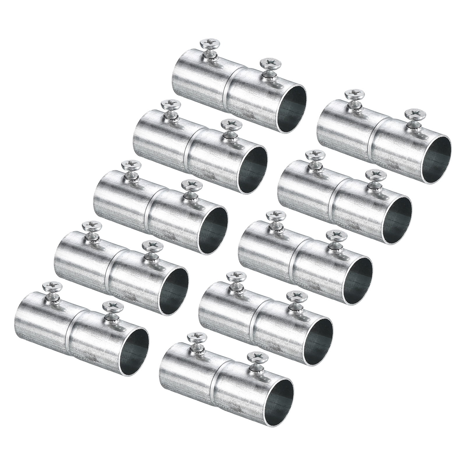 Uxcell EMT Coupling, 16mm(5/8") Set Screw Coupling 47mm Conduit ...