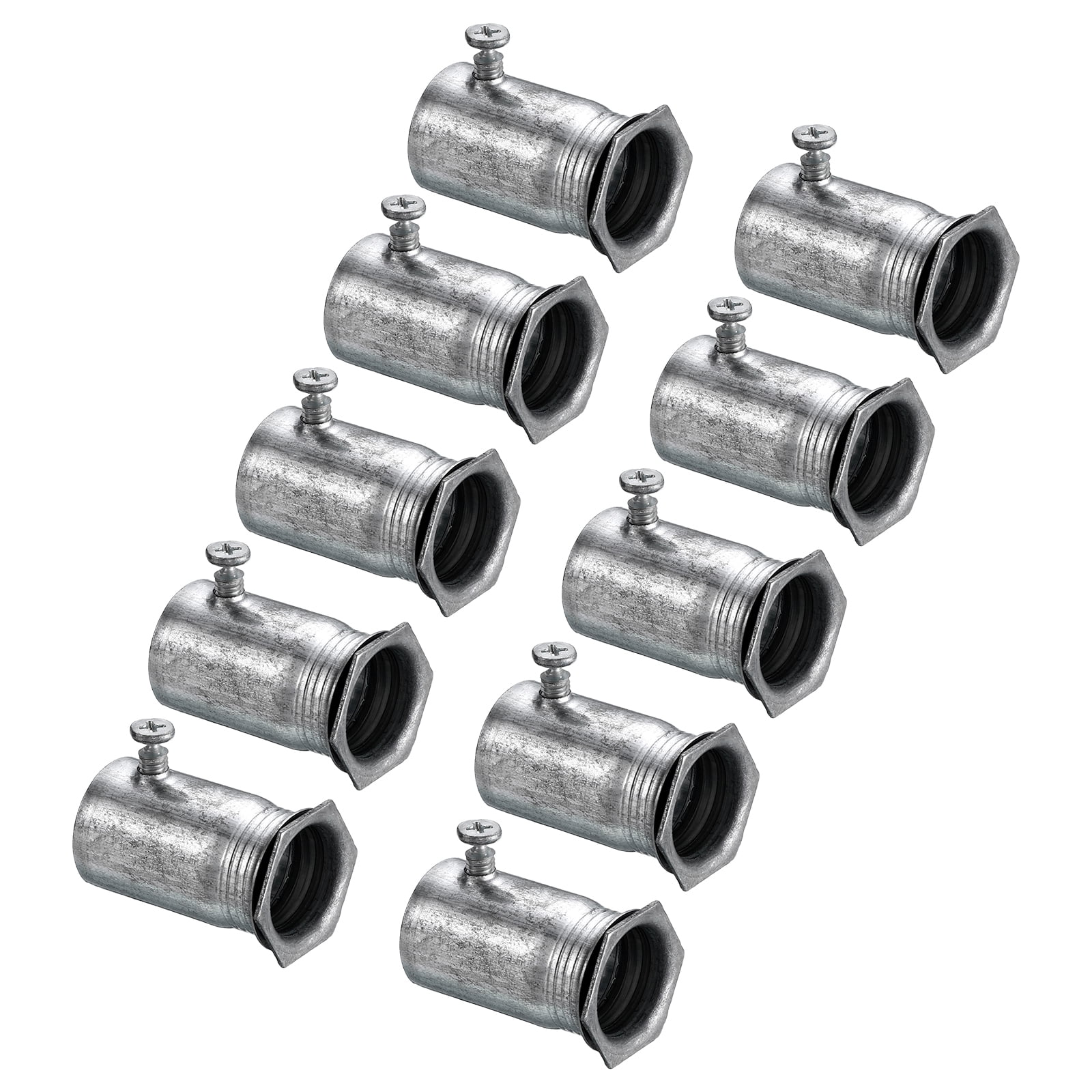 Uxcell EMT Coupling, 20mm(13/16") Set Screw Coupling 37mm Conduit ...