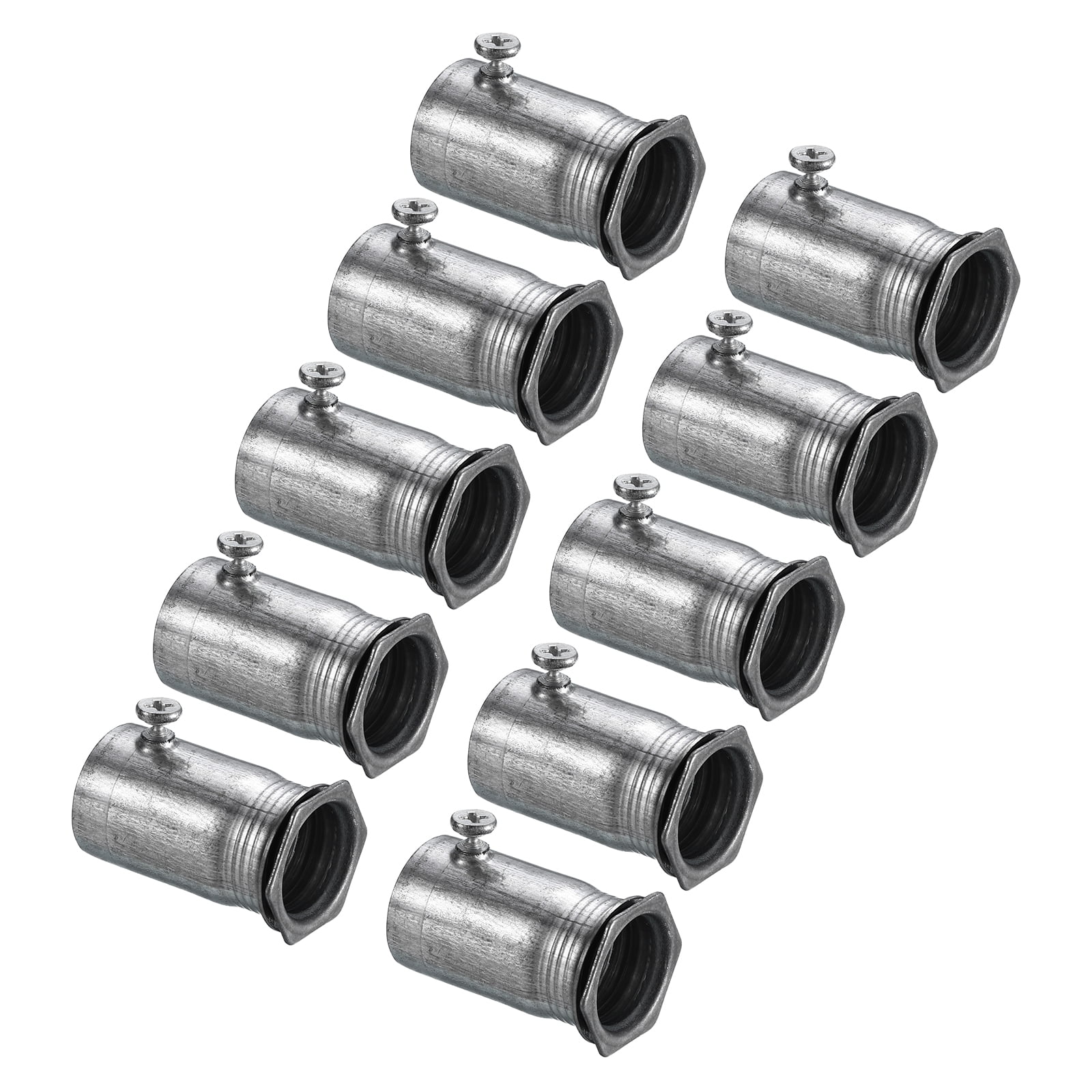 Uxcell EMT Coupling, 20mm(13/16") Set Screw Coupling 38mm Conduit ...