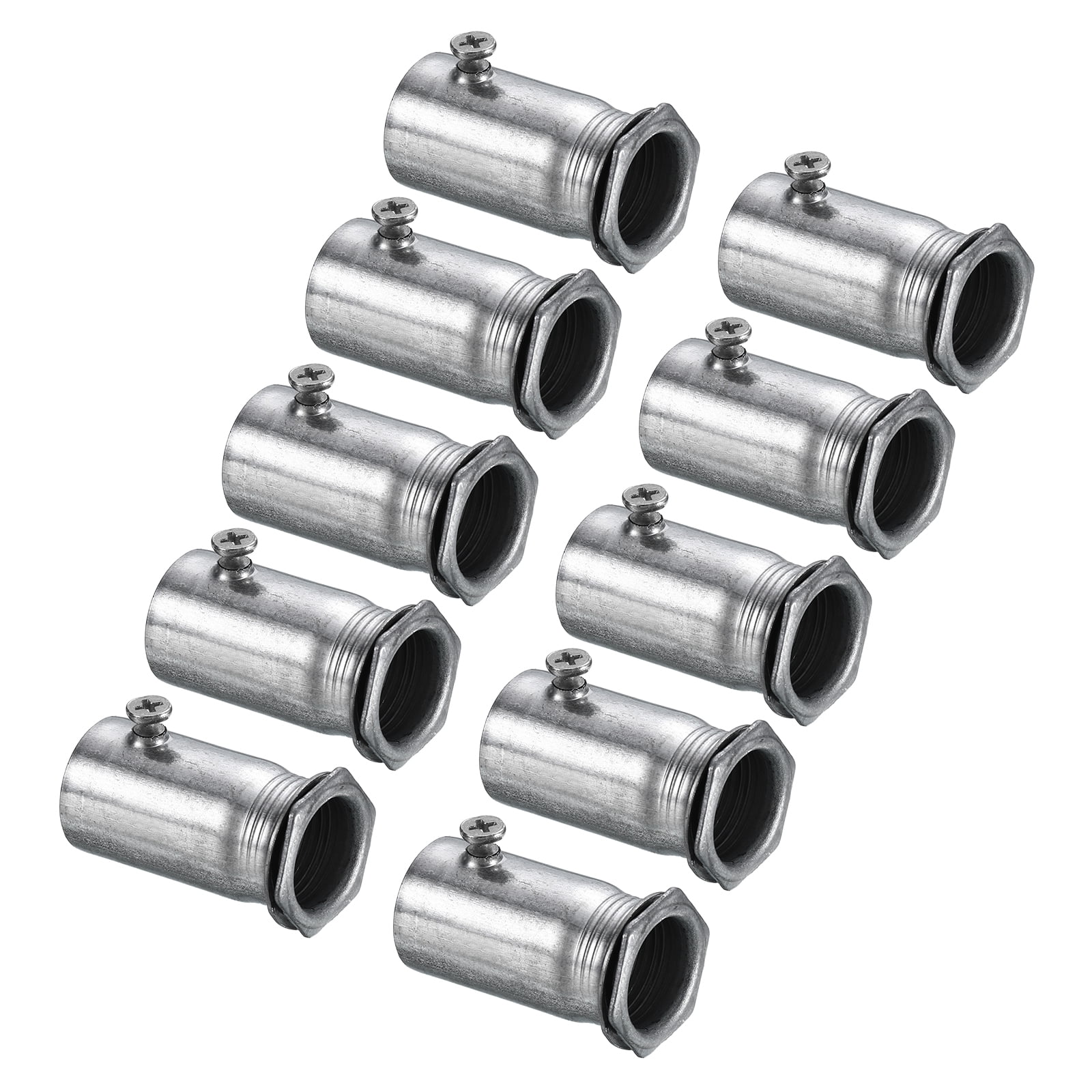 Uxcell EMT Coupling, 20mm(13/16") Set Screw Coupling 44mm Conduit ...