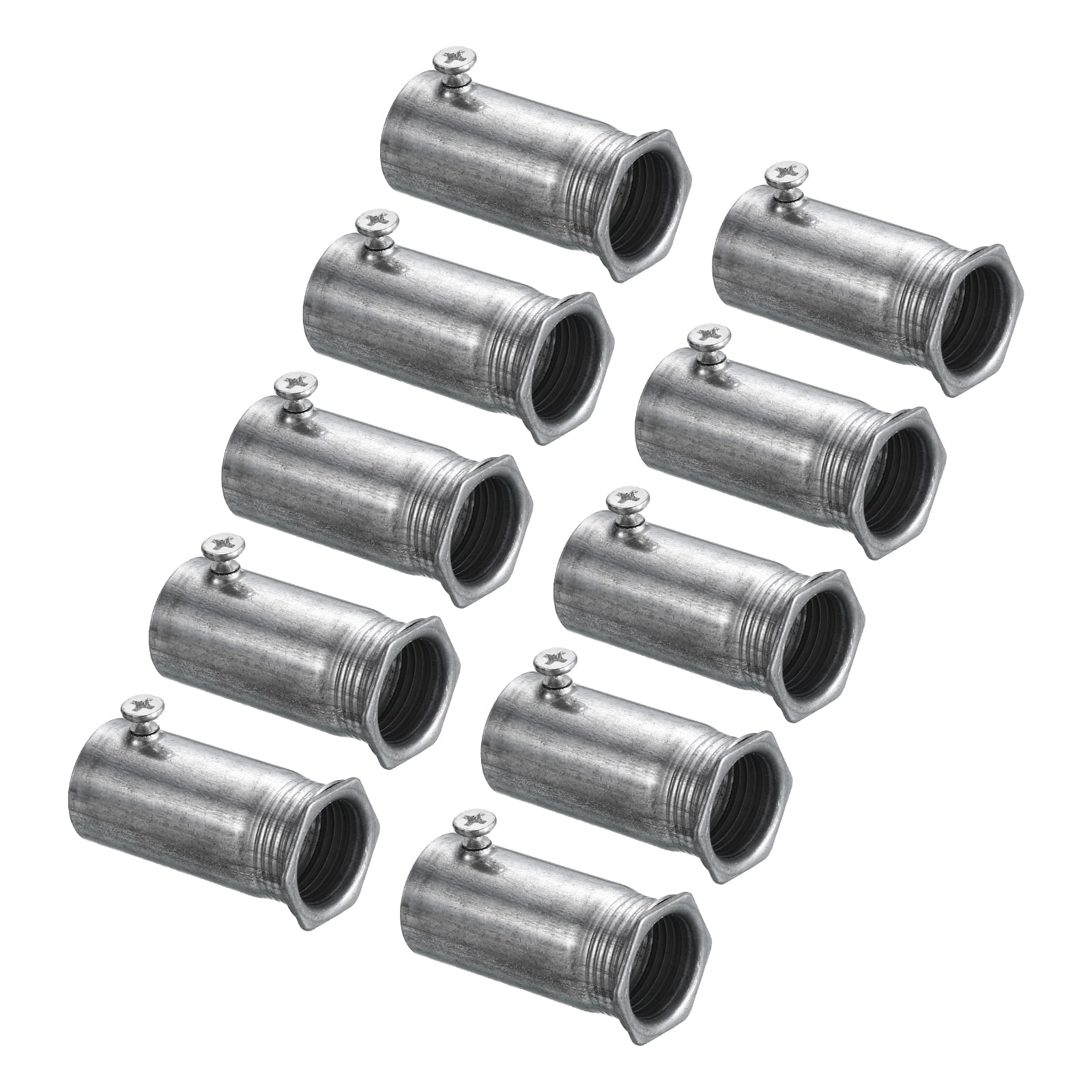 Uxcell EMT Coupling, 20mm(13/16") Set Screw Coupling 48mm Conduit ...