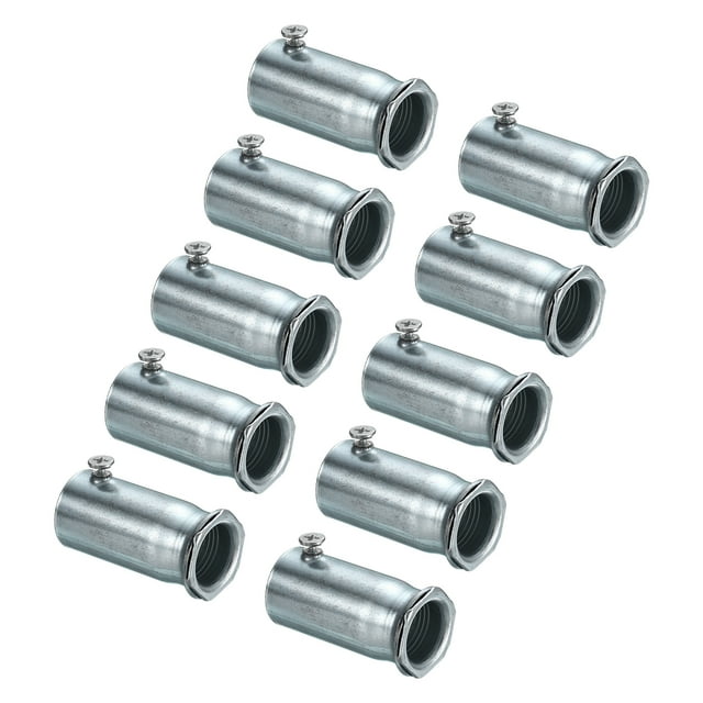 Uxcell EMT Coupling, 20mm(13/16") Set Screw Coupling 50mm Conduit ...