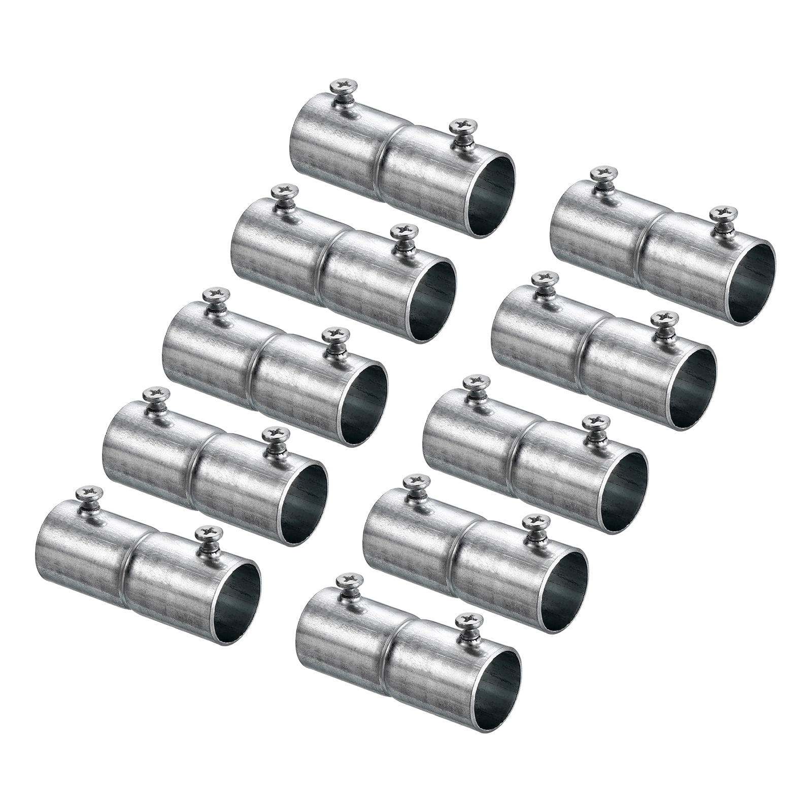 Uxcell EMT Coupling, 20mm(13/16") Set Screw Coupling 58mm Conduit ...