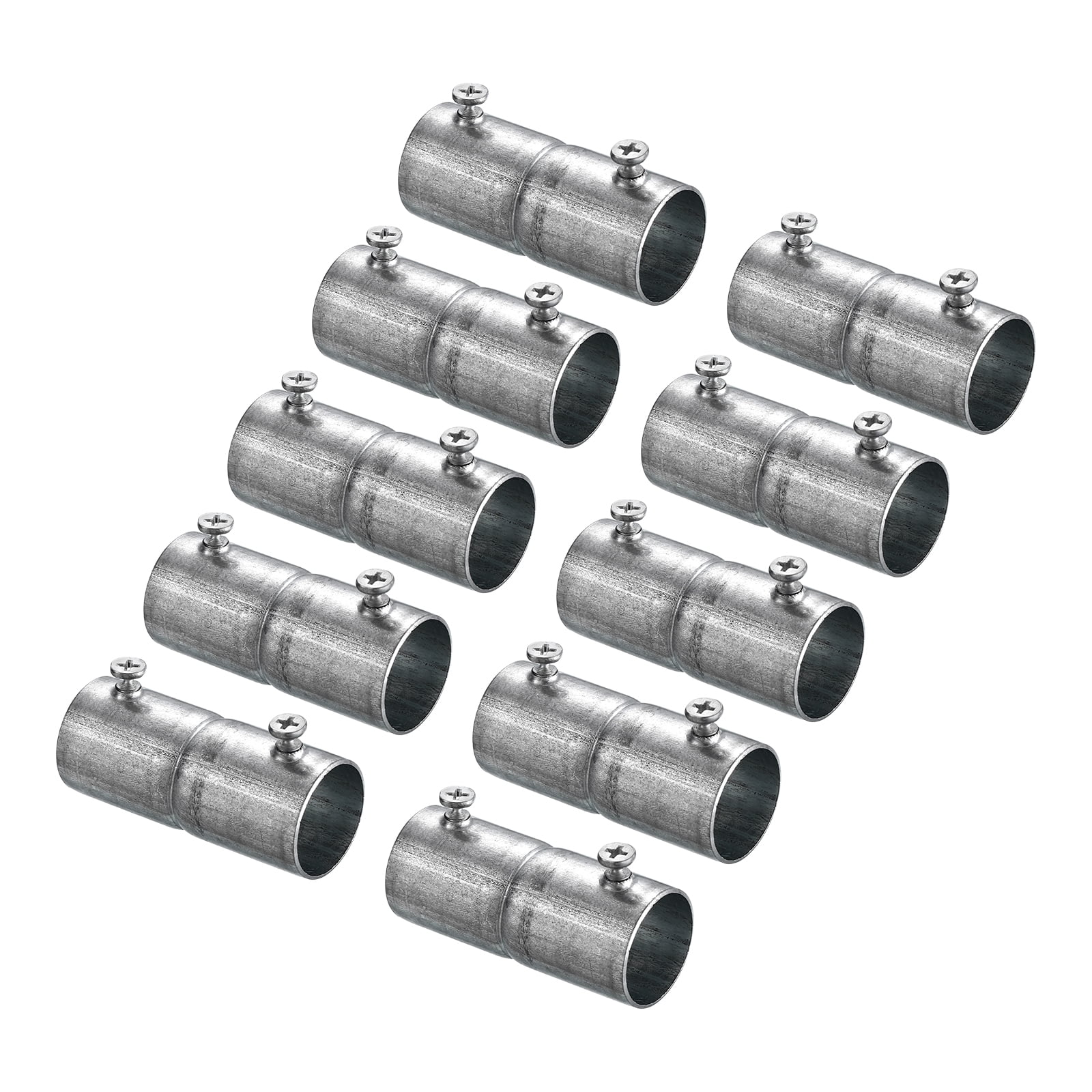 Uxcell EMT Coupling, 22mm(7/8") Set Screw Coupling 57mm Conduit ...