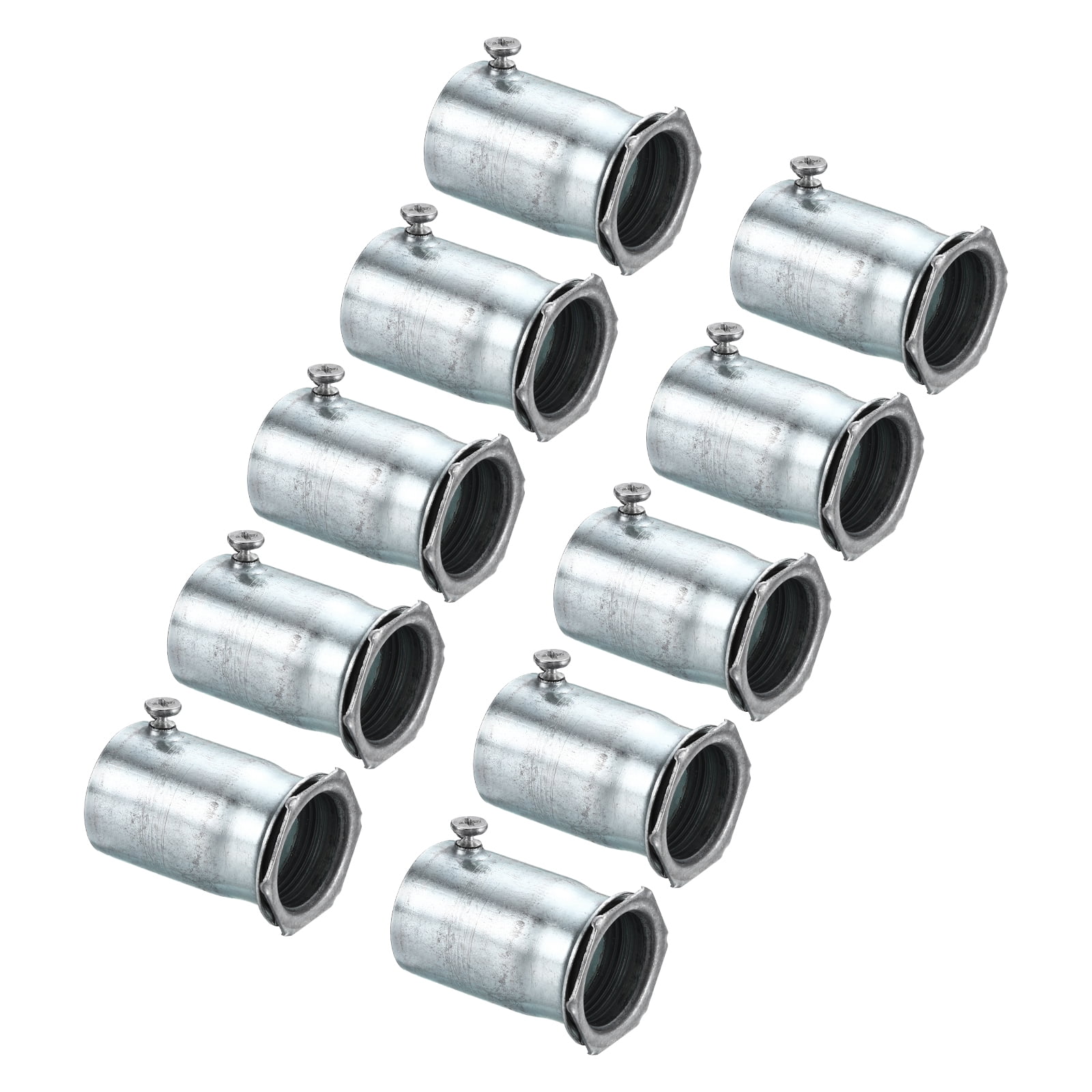 Uxcell EMT Coupling, 25mm(1") Set Screw Coupling 43mm Conduit Fittings ...