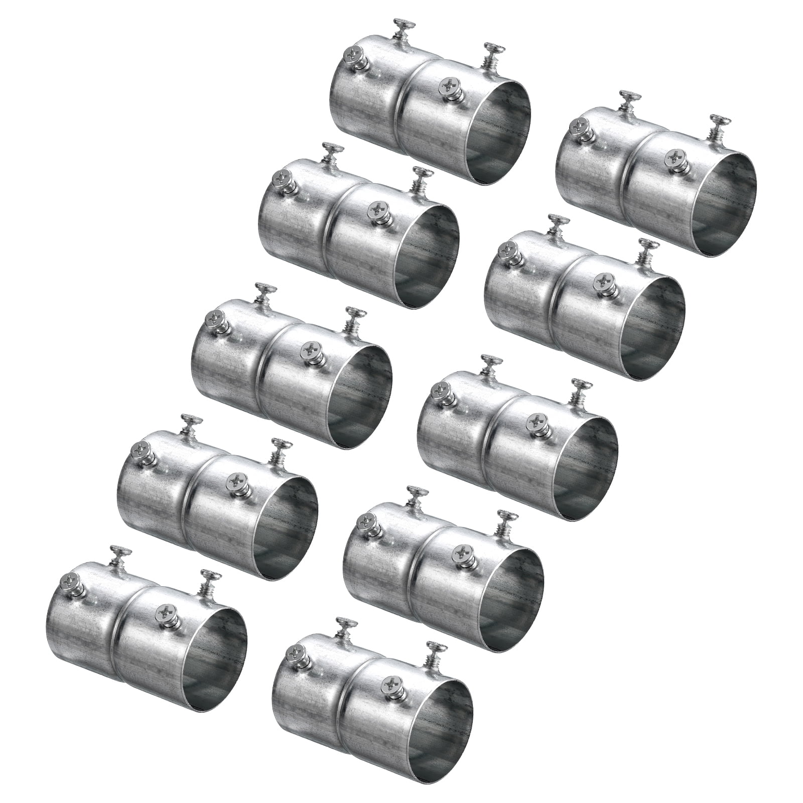 Uxcell EMT Coupling, 32mm(1 1/4") Set Screw Coupling 57mm Conduit ...