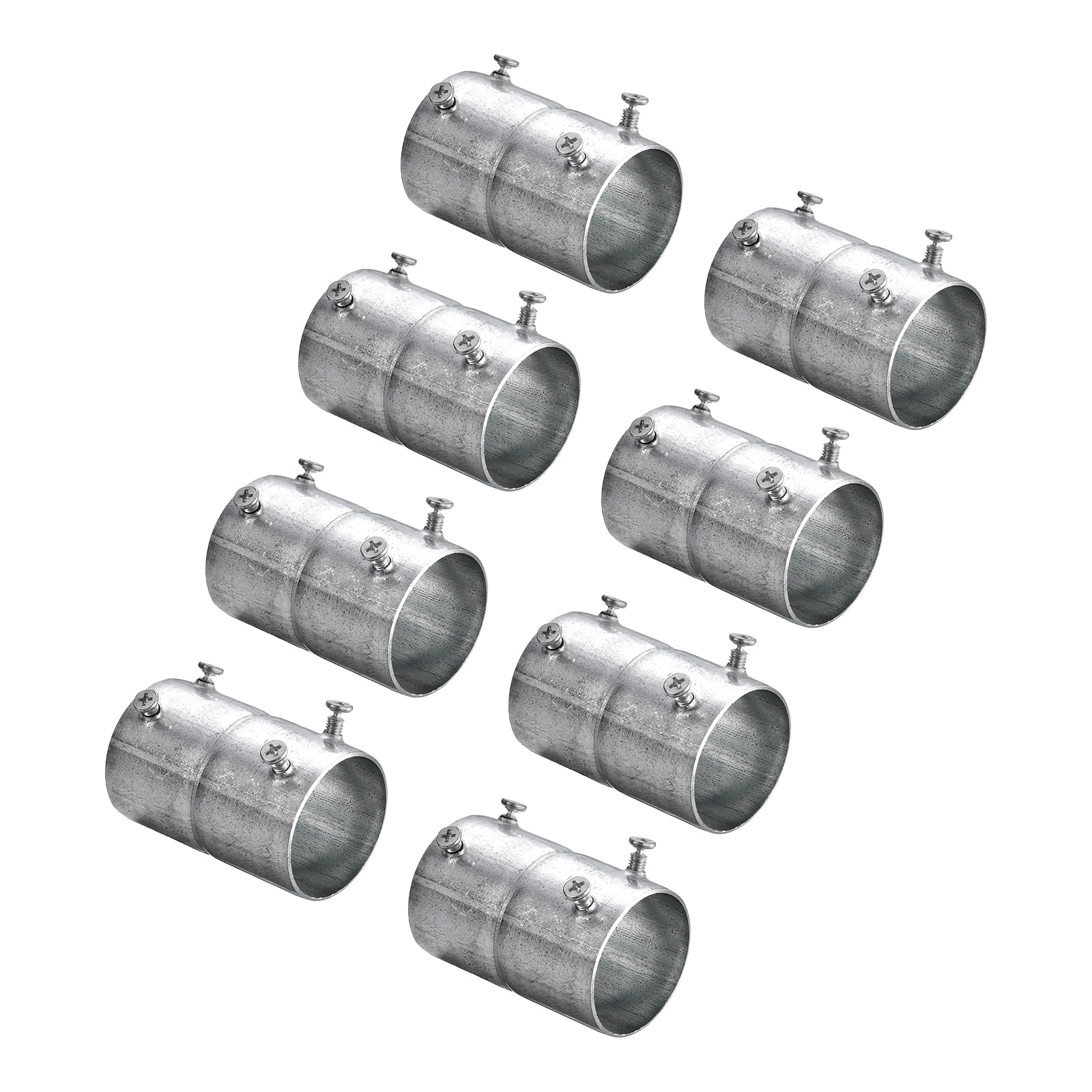 Uxcell EMT Coupling, 40mm(1 9/16") Set Screw Coupling 67mm Conduit ...