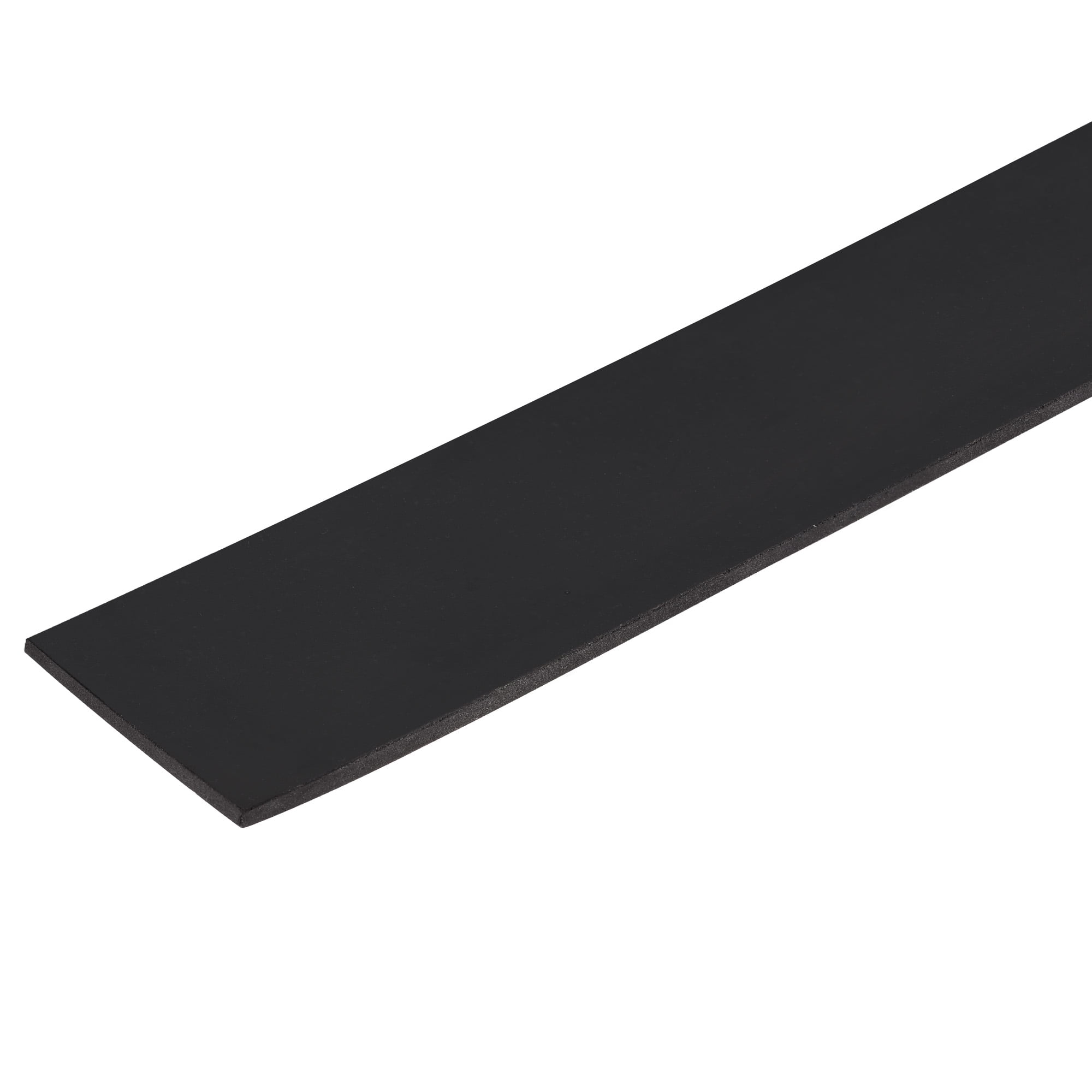 Uxcell EPDM Rubber Sheet Black 2'' Length 36'' Width 0.11'' Thick 60A ...