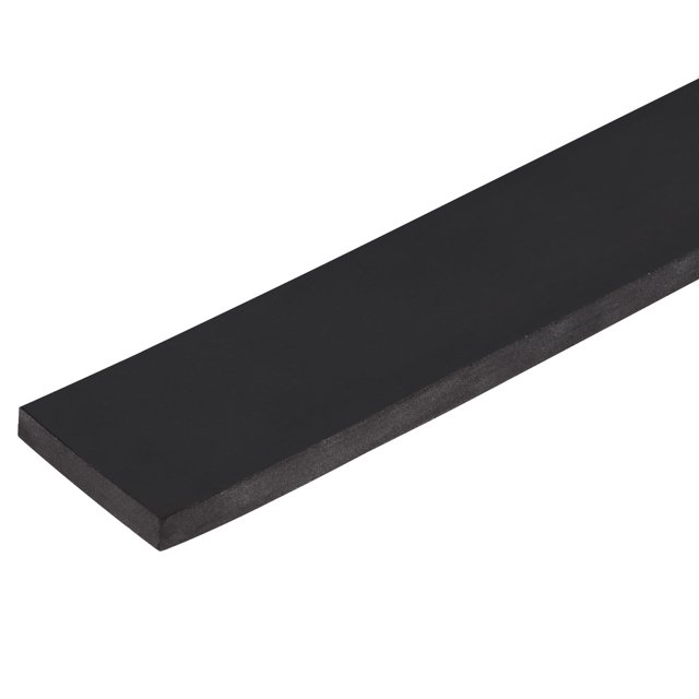 Uxcell EPDM Rubber Sheet Black 2'' Length 36'' Width 0.4'' Thick 60A ...