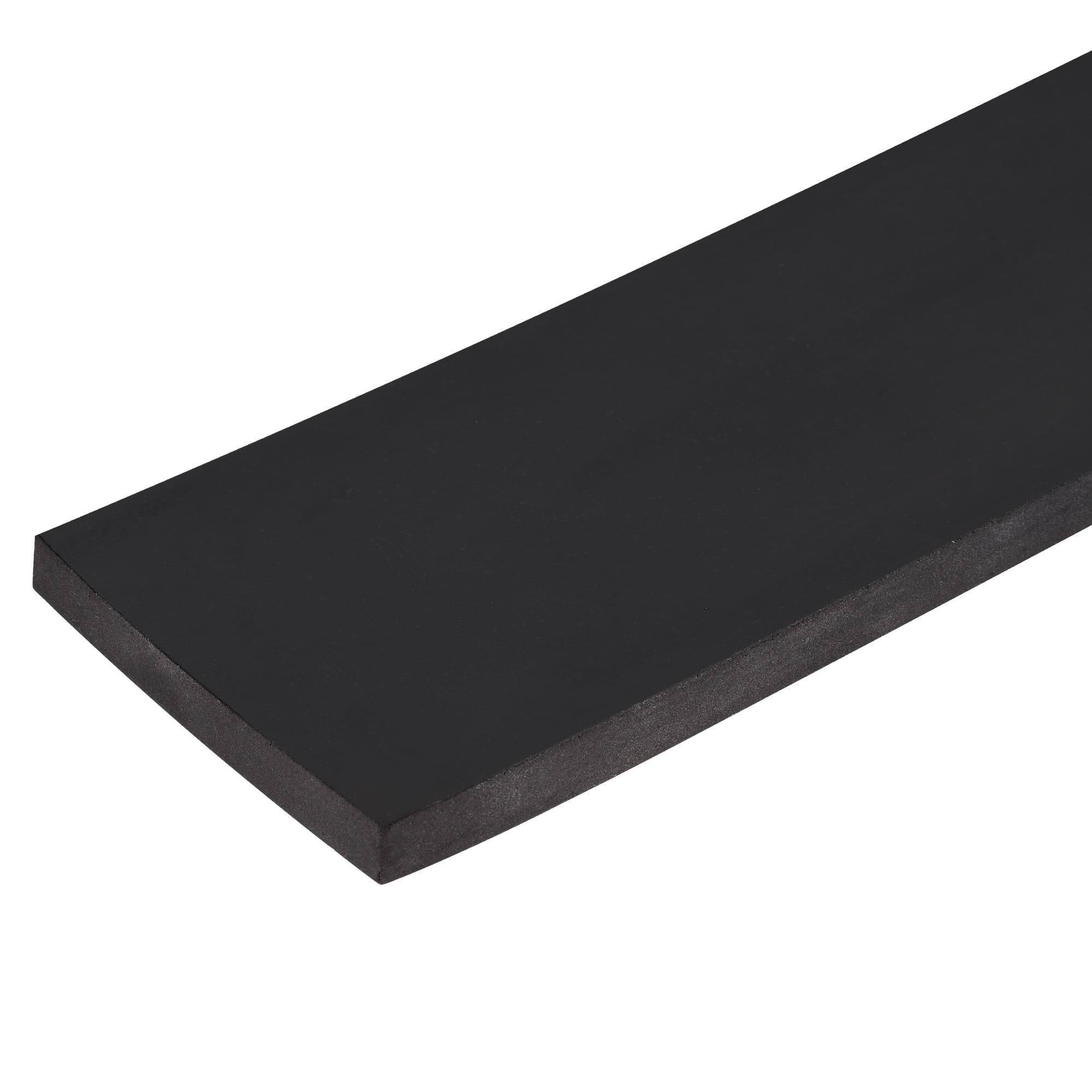 Uxcell EPDM Rubber Sheet Black 4'' Length 36'' Width 0.47'' Thick 60A ...