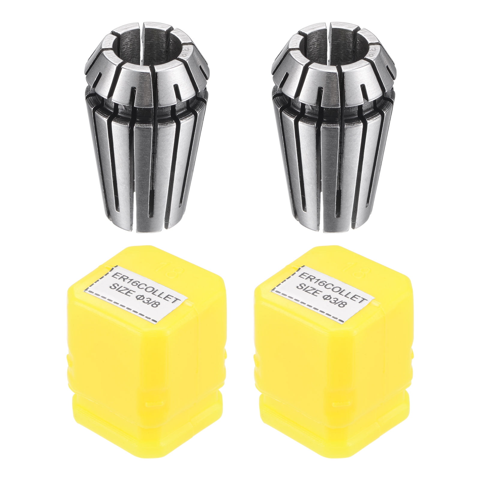 Uxcell ER16 Spring Collet, 3/8" Chuck for CNC Engraving Machine Lathe ...