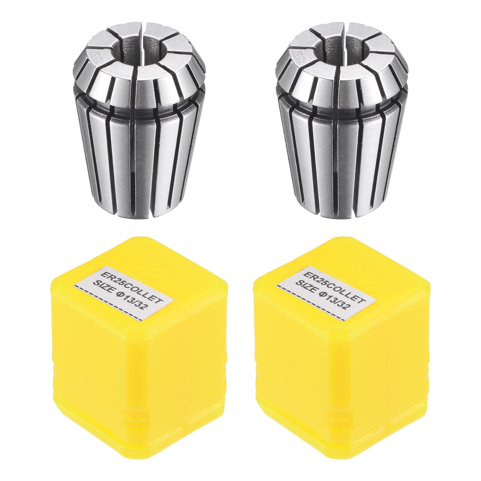 Uxcell ER32 Spring Collet Chuck for CNC Engraving Machine Lathe Milling ...