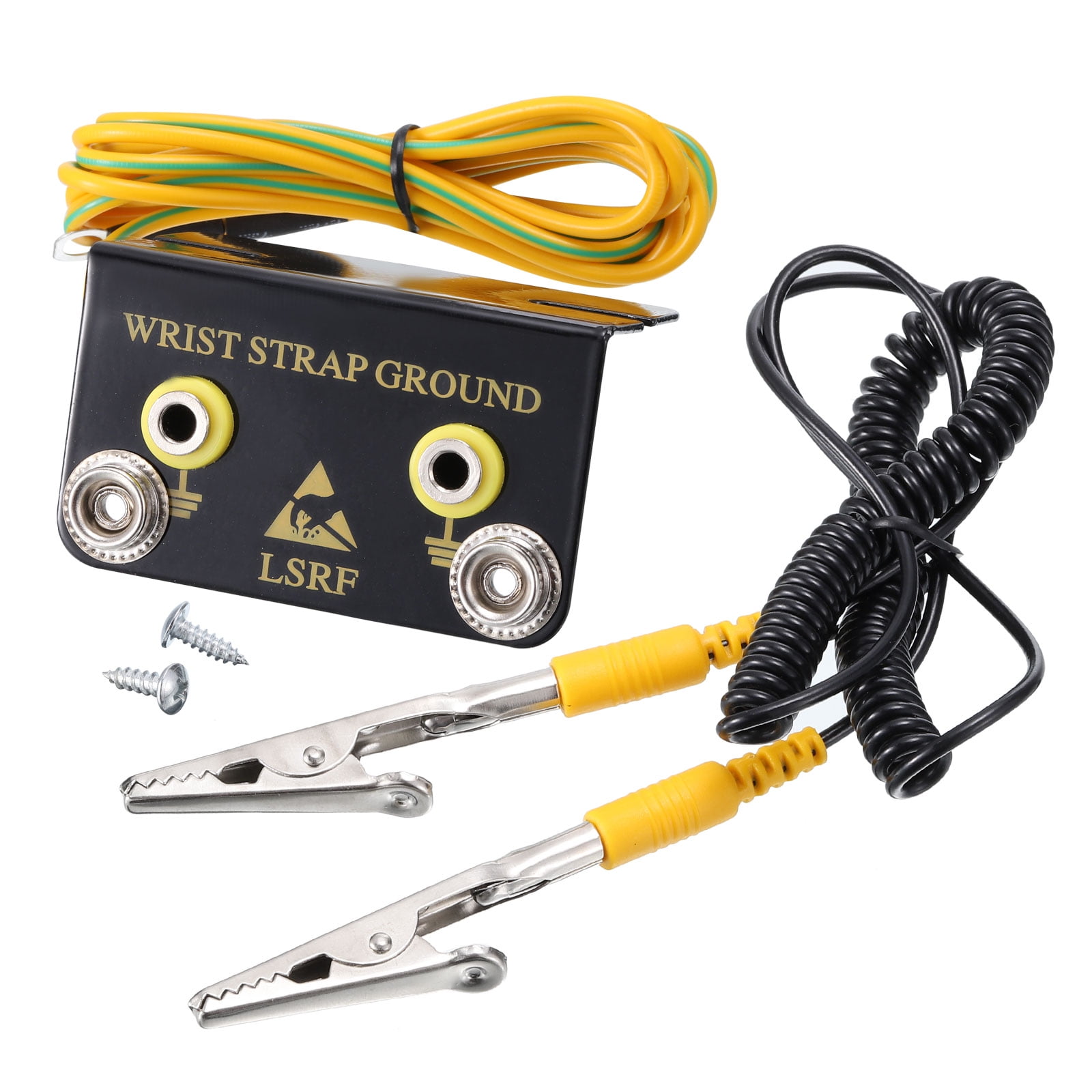 Uxcell ESD Anti Static Grounding Socket L Shaped ESD Ground Connector ...