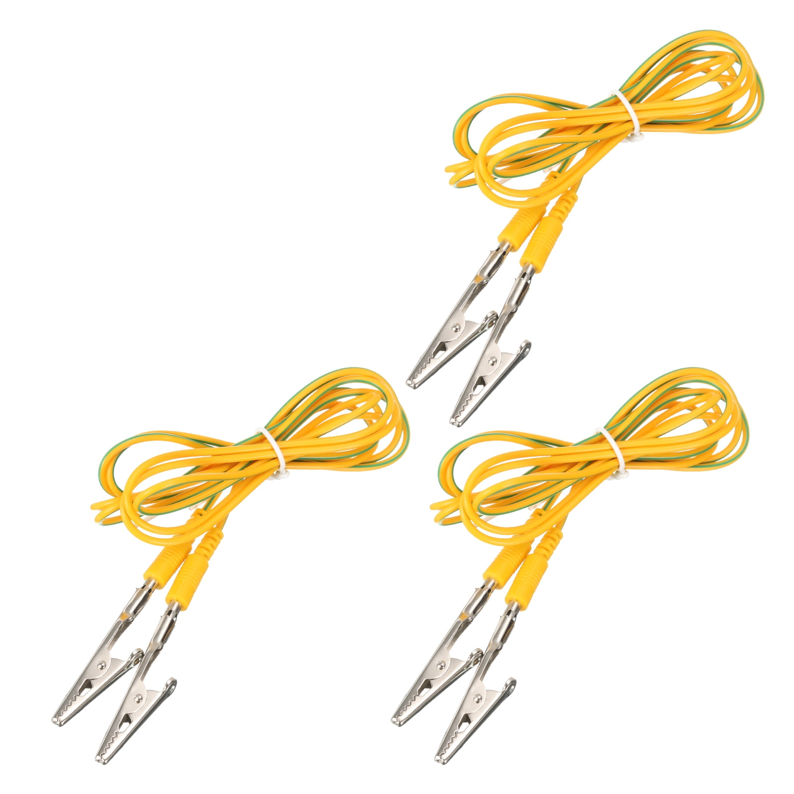 Uxcell ESD Grounding Cable Cord with Alligator Clip 180cm/70.87"for ...