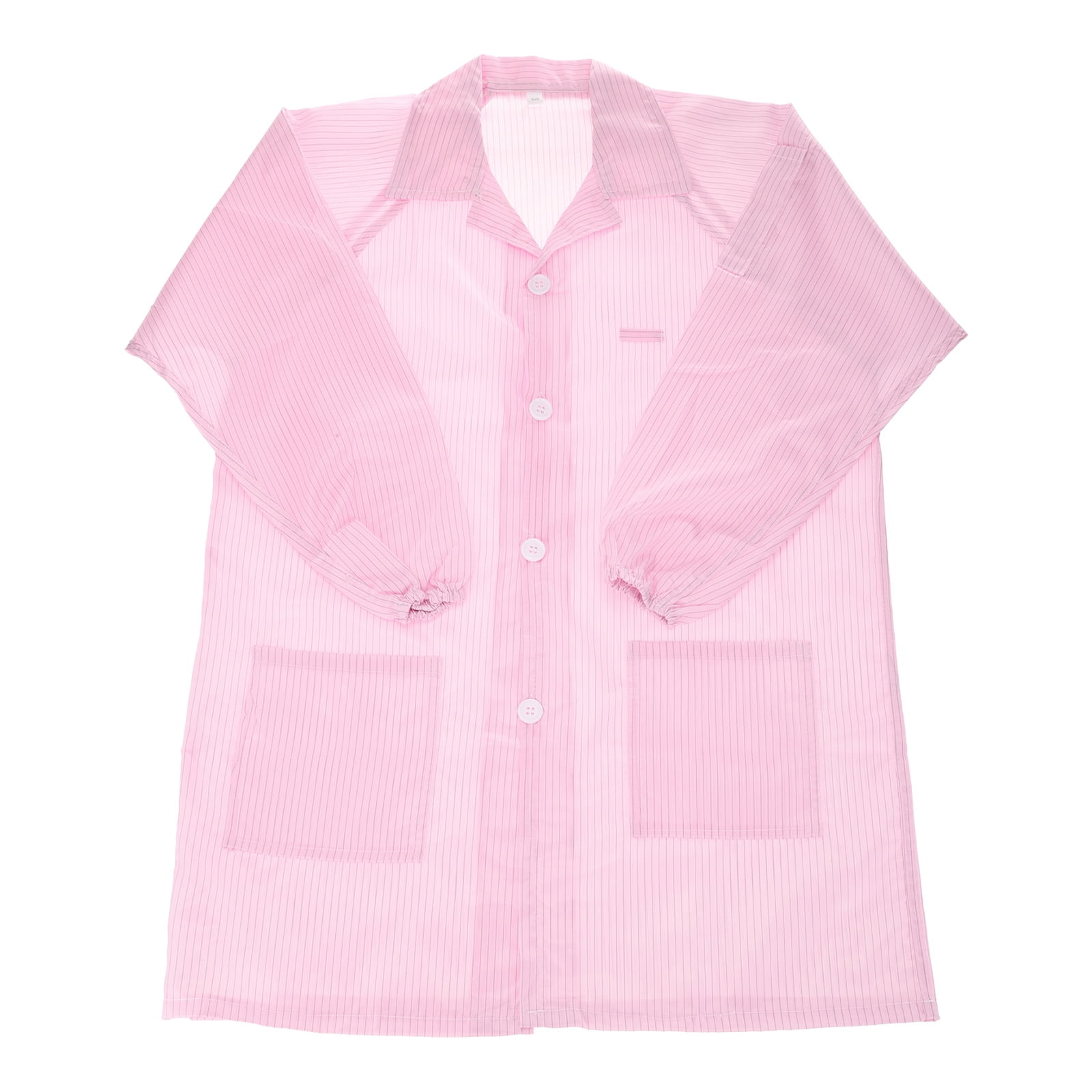 Uxcell ESD Lab Coat Anti Static Clothing Science Jacket with Cuff Lapel ...