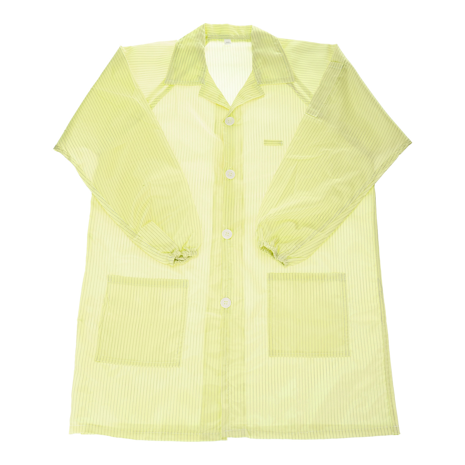 Uxcell ESD Lab Coat Anti Static Clothing Science Jacket with Cuff Lapel ...