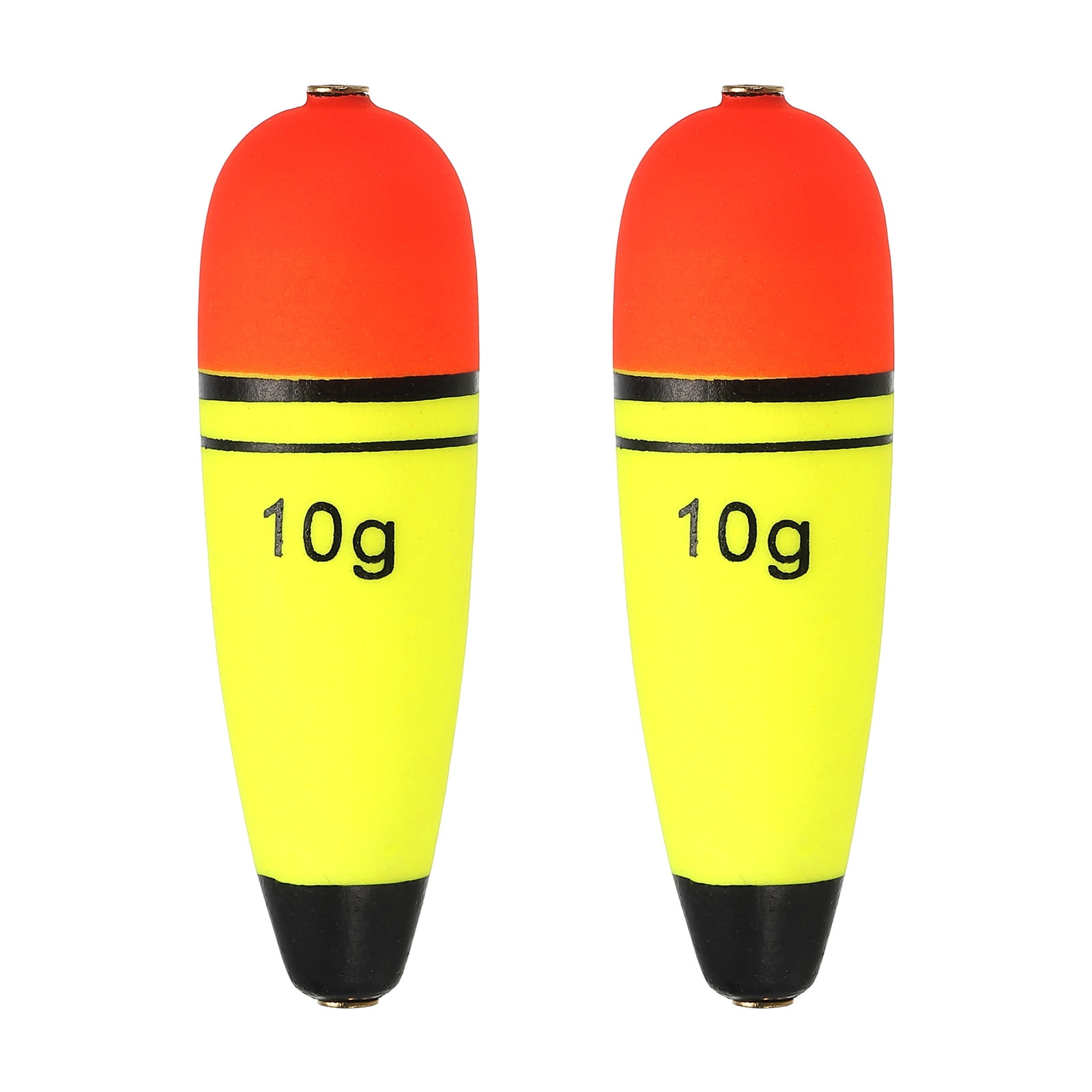 Uxcell EVA 0.35oz Fishing Slip Bobbers Float, Yellow, 2 Pack - Walmart ...