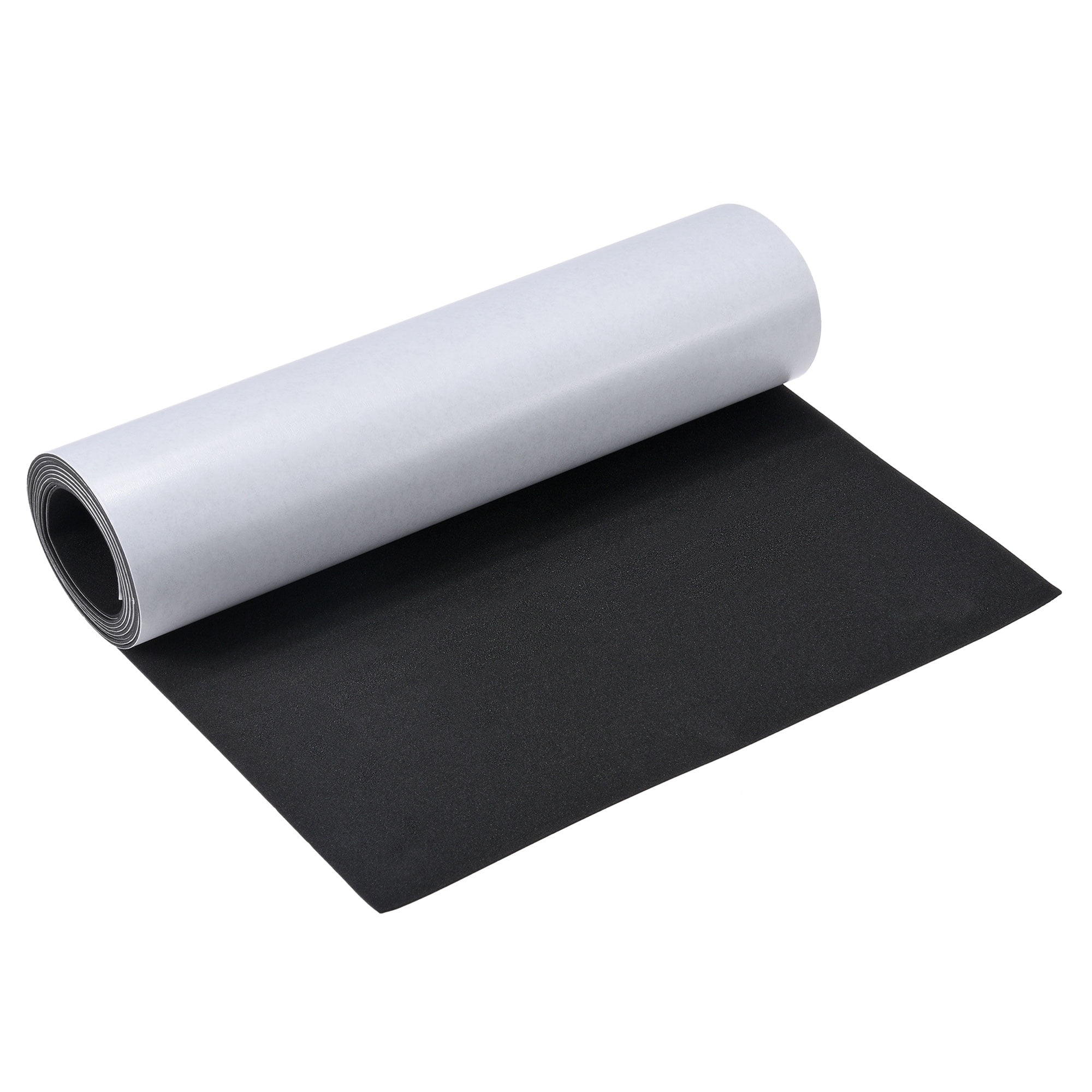 Uxcell EVA Foam Sheets Black Self Adhesive Back 1mm Thickness Black 1mm ...