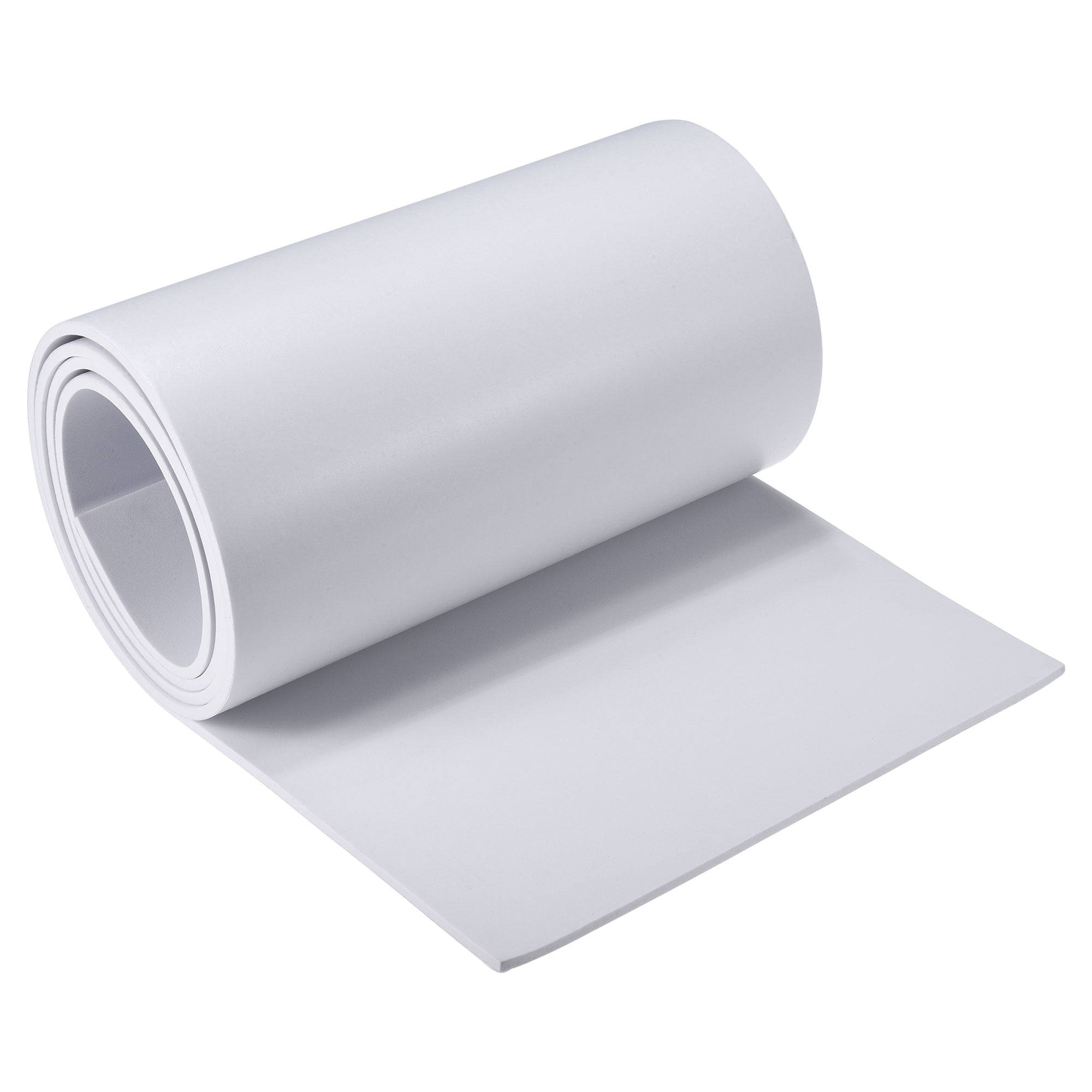 Uxcell EVA Foam Sheets Black Self Adhesive Back 1mm Thickness White 5mm ...