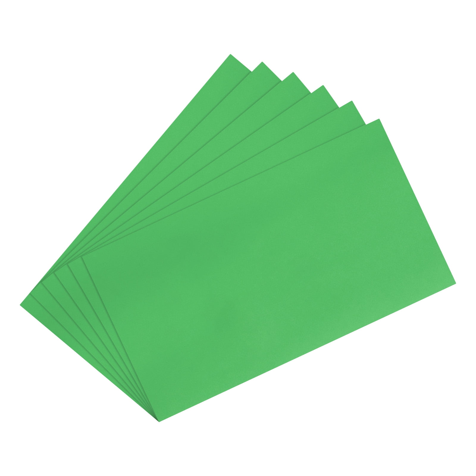 Uxcell EVA Foam Sheets Bright Green 35.4 Inch x 19.7 Inch 1mm Thick ...