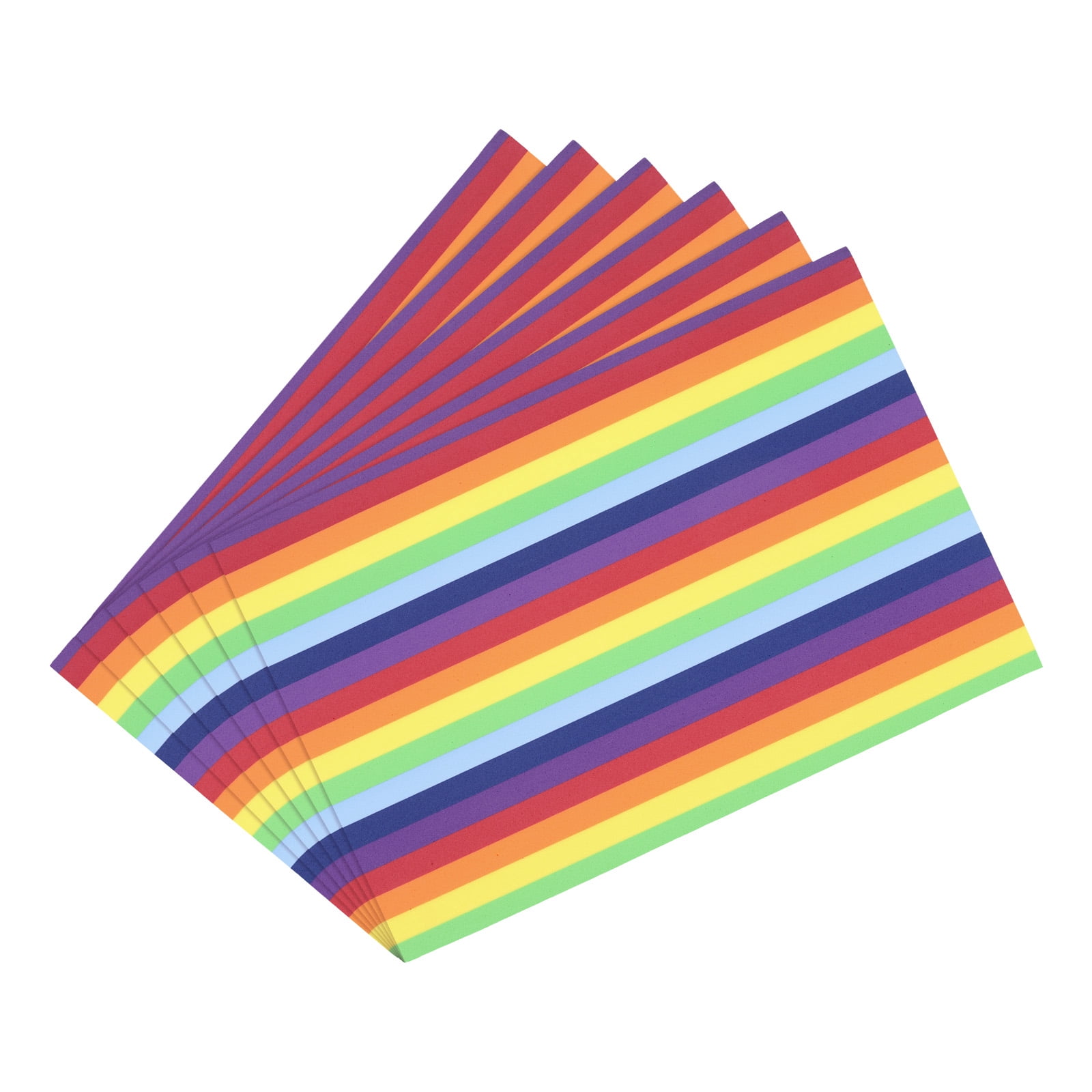 Uxcell EVA Foam Sheets Multi-color 11.8 Inch x 7.9 Inch 1.8mm Thick ...