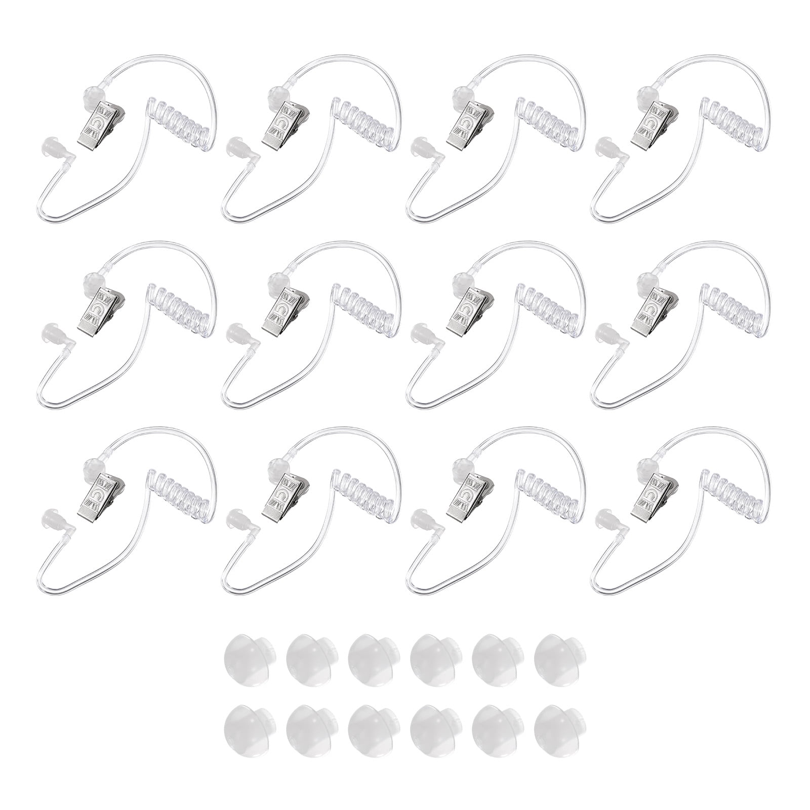 Uxcell Ear Piece Headset Earpiece Agent Secret Earpiece Costume Prop ...
