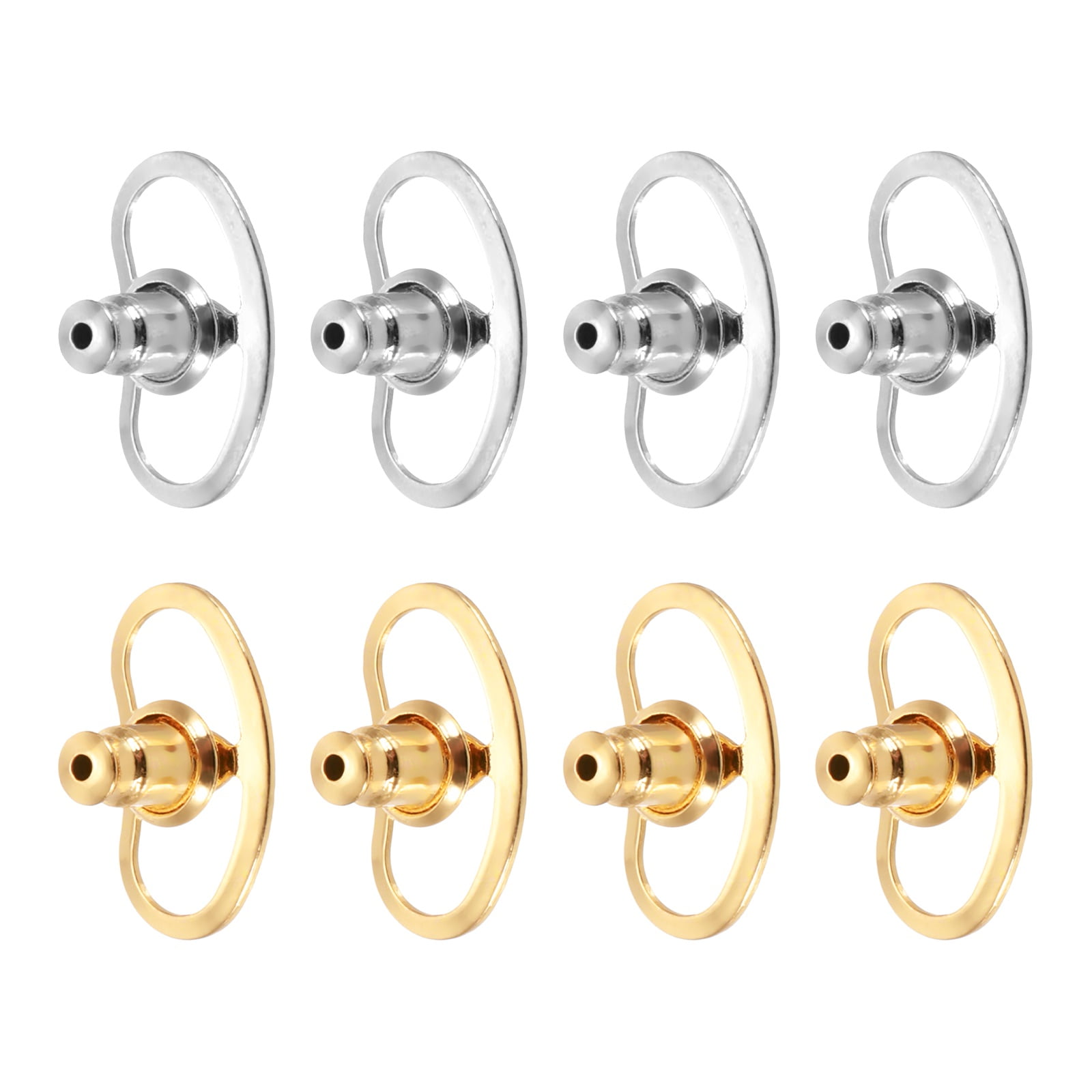 Uxcell Earring Backs Replacements, Large Metal Earring Support Lifter ...