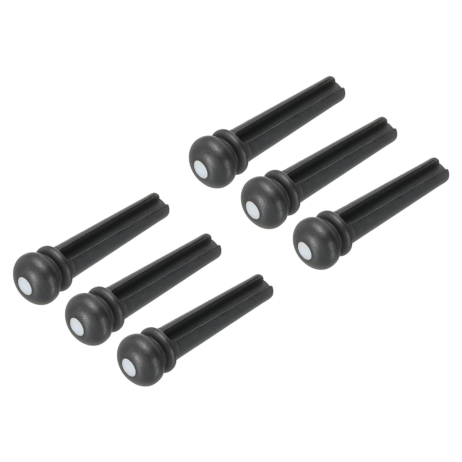 Uxcell Ebony Acoustic Guitar Bridge Pins Pegs, Guitar Bridge Pins for ...