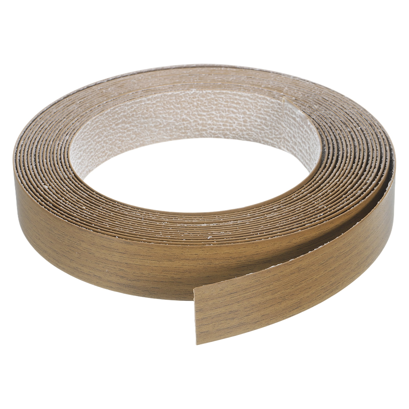 Uxcell Edge Banding, 1 1/8 Inch x 24.61ft Pre-Glued Wood Veneer Edging ...
