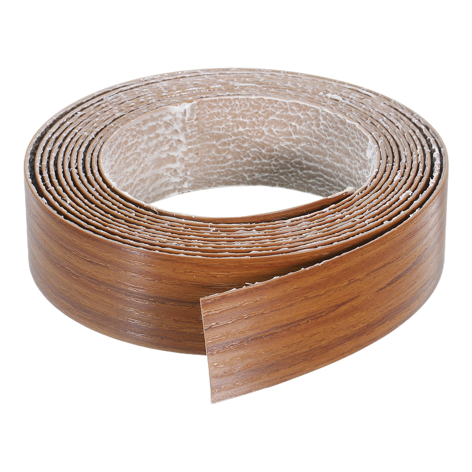 Uxcell Edge Banding, 1 1/8 Inch x 9.84ft Pre-Glued Wood Veneer Edging ...