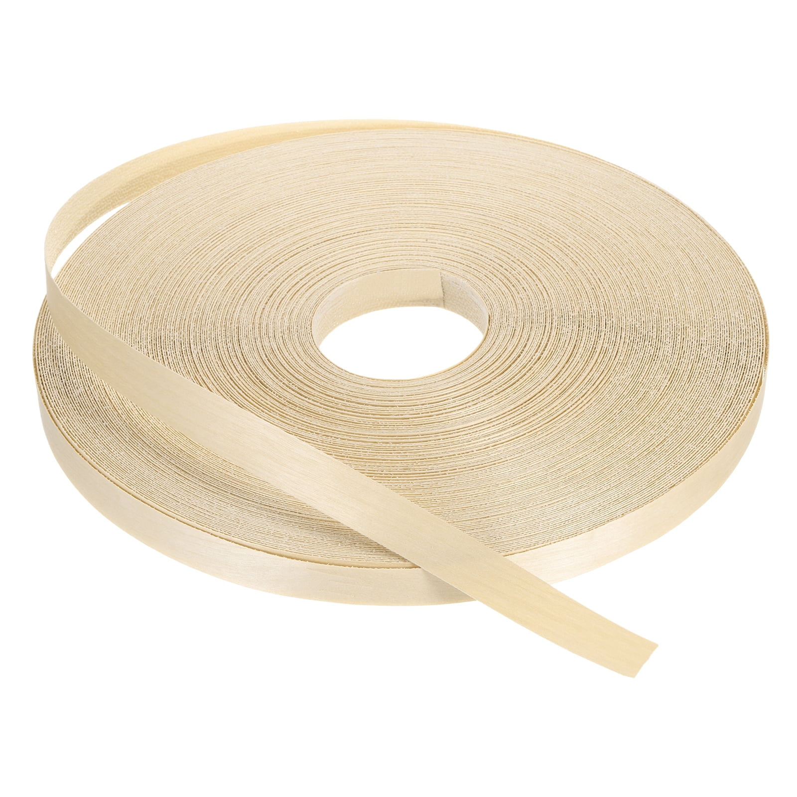 Uxcell Edge Banding, Wood Veneer Tape Pre-glued Flexible Plywood Edge ...