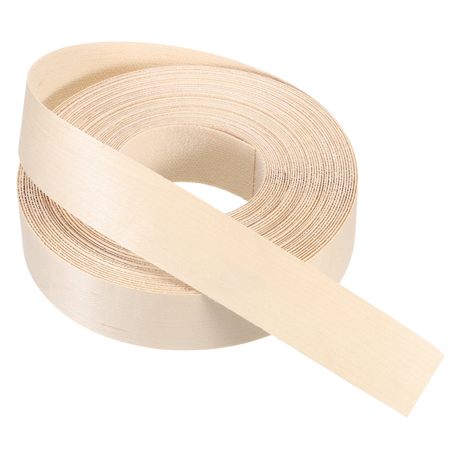 Uxcell Edge Banding, Wood Veneer Tape Pre-glued Flexible Plywood Edge ...