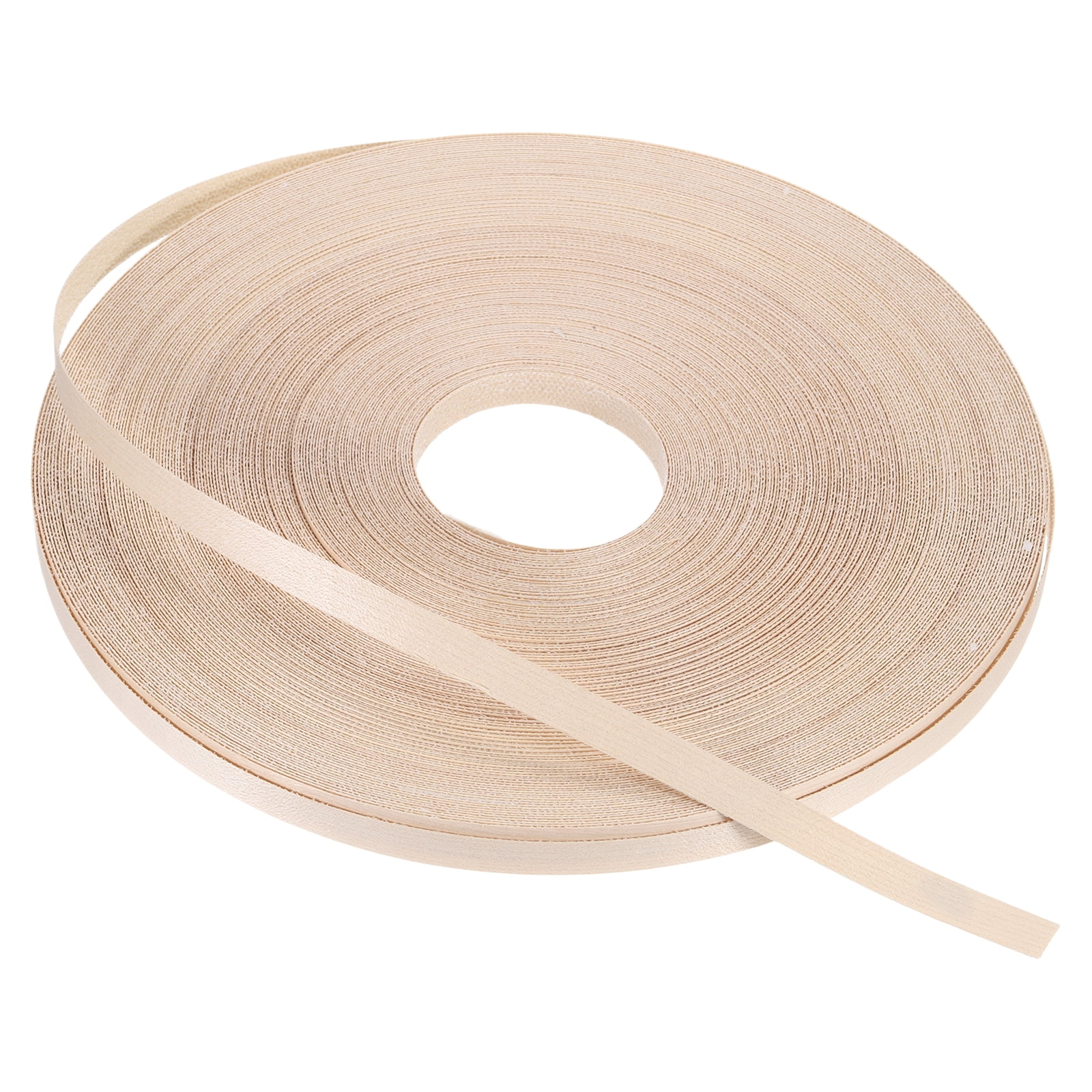 Uxcell Edge Banding, Wood Veneer Tape Pre-glued Flexible Plywood Edge ...