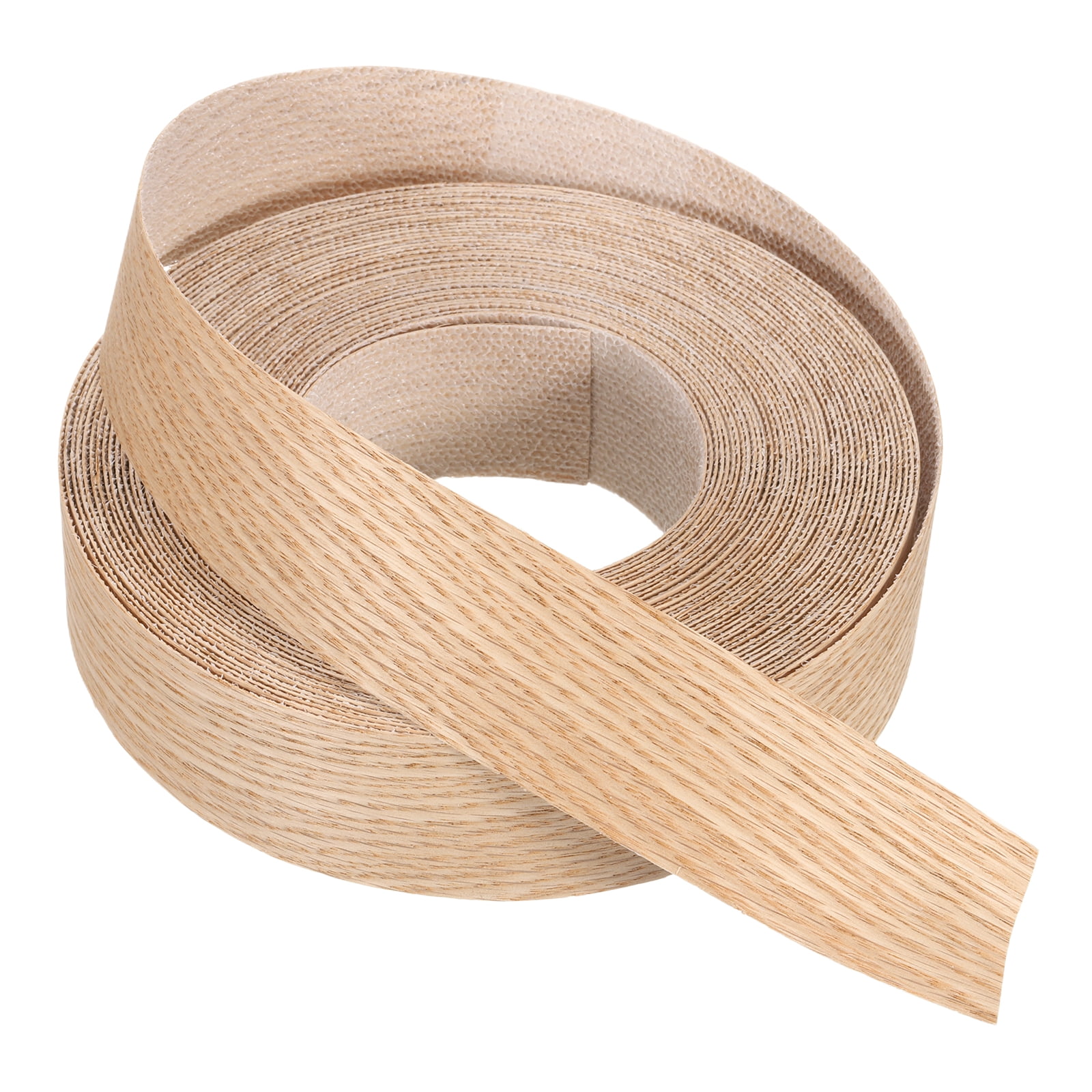Uxcell Edge Banding, Wood Veneer Tape Pre-glued Flexible Plywood Edge ...