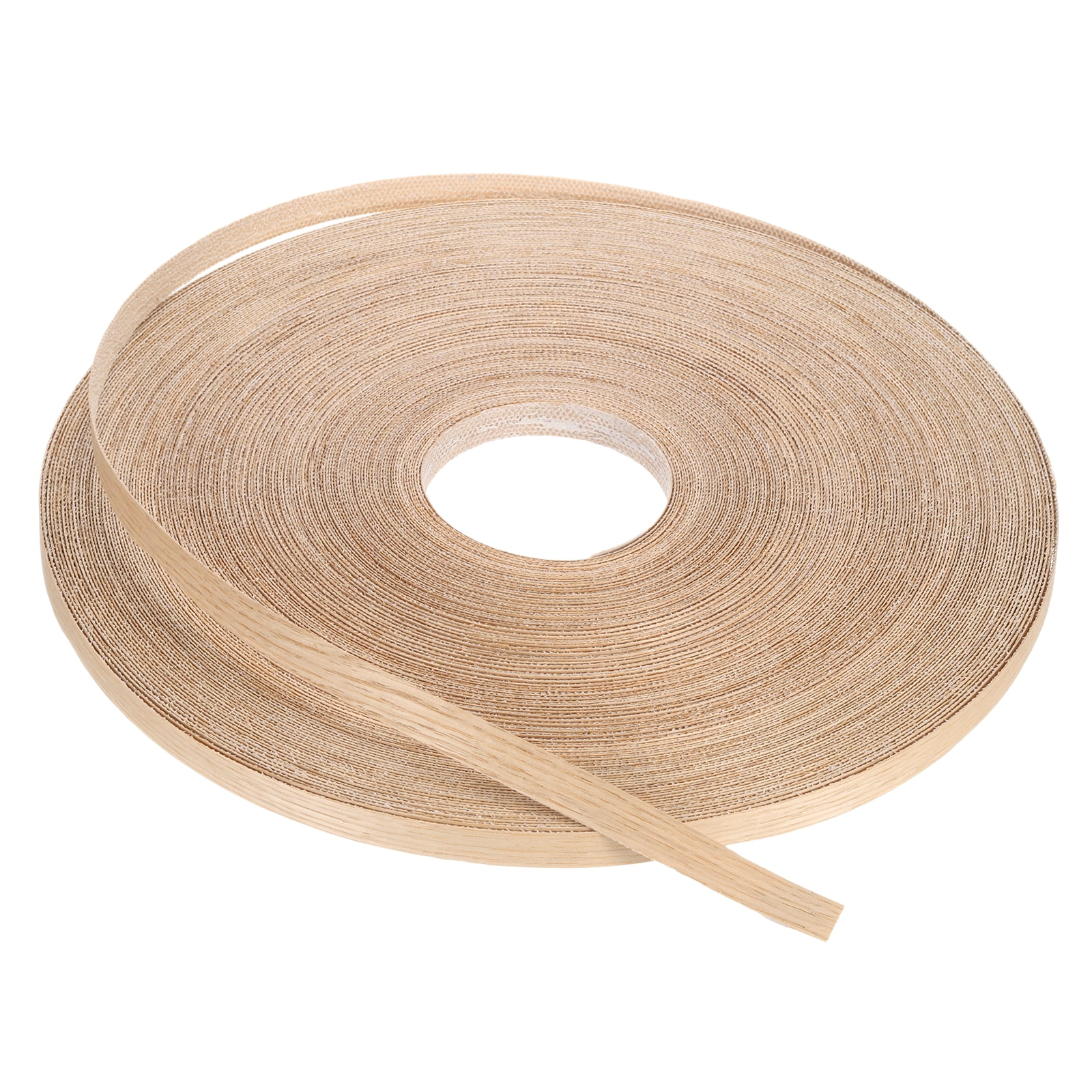 Uxcell Edge Banding, Wood Veneer Tape Pre-glued Flexible Plywood Edge ...