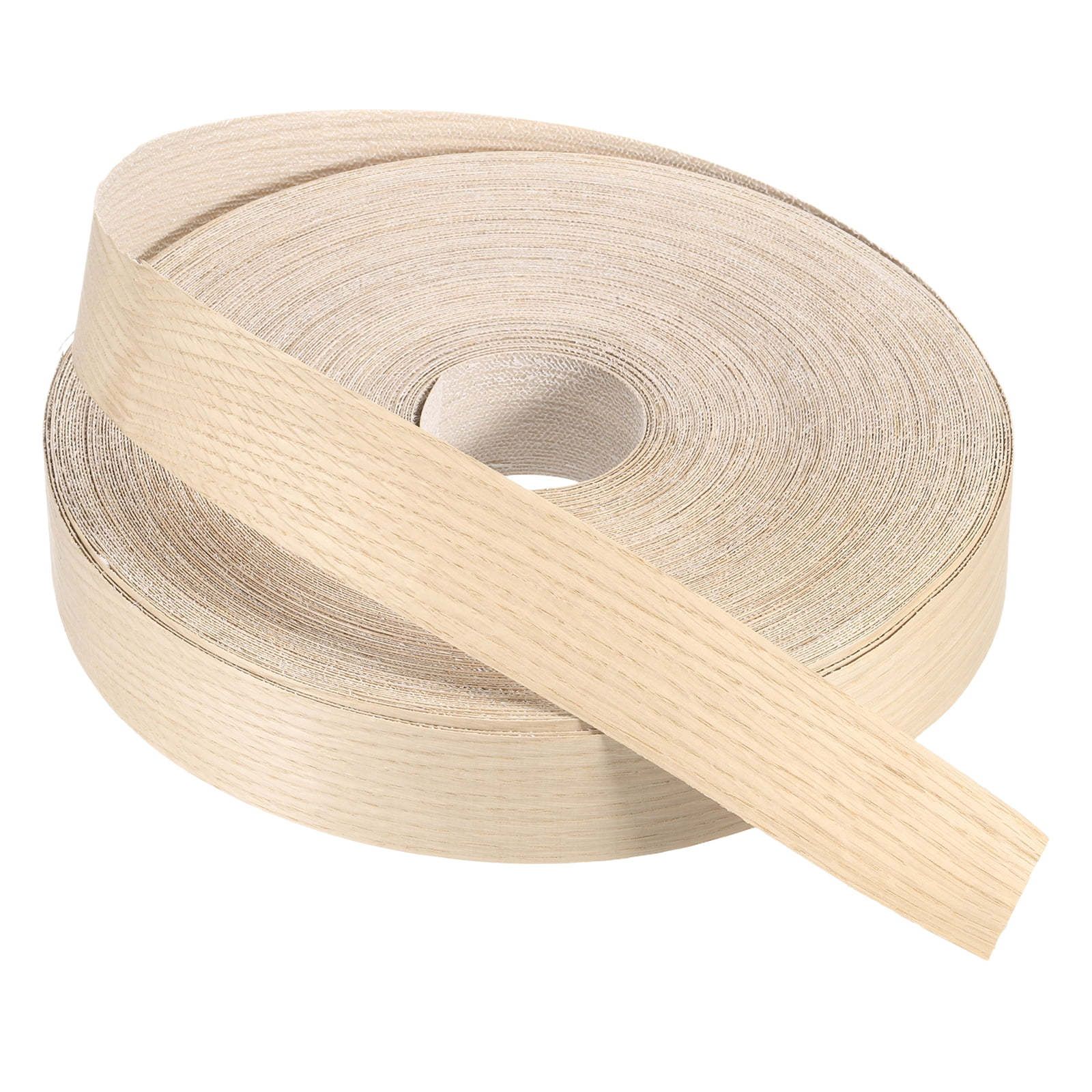 Uxcell Edge Banding, Wood Veneer Tape Pre-glued Flexible Plywood Edge ...
