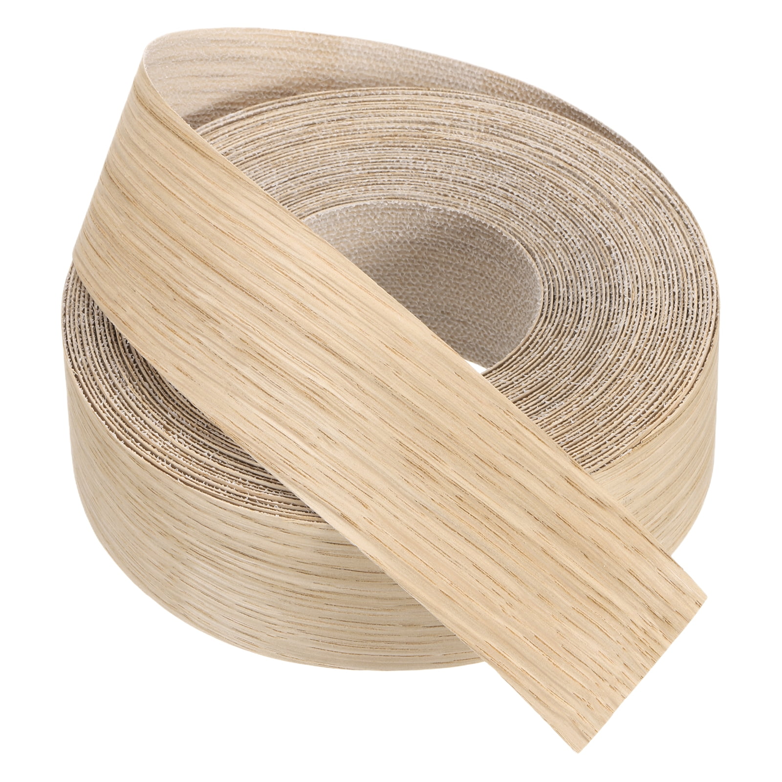 Uxcell Edge Banding, Wood Veneer Tape Pre-glued Flexible Plywood Edge ...